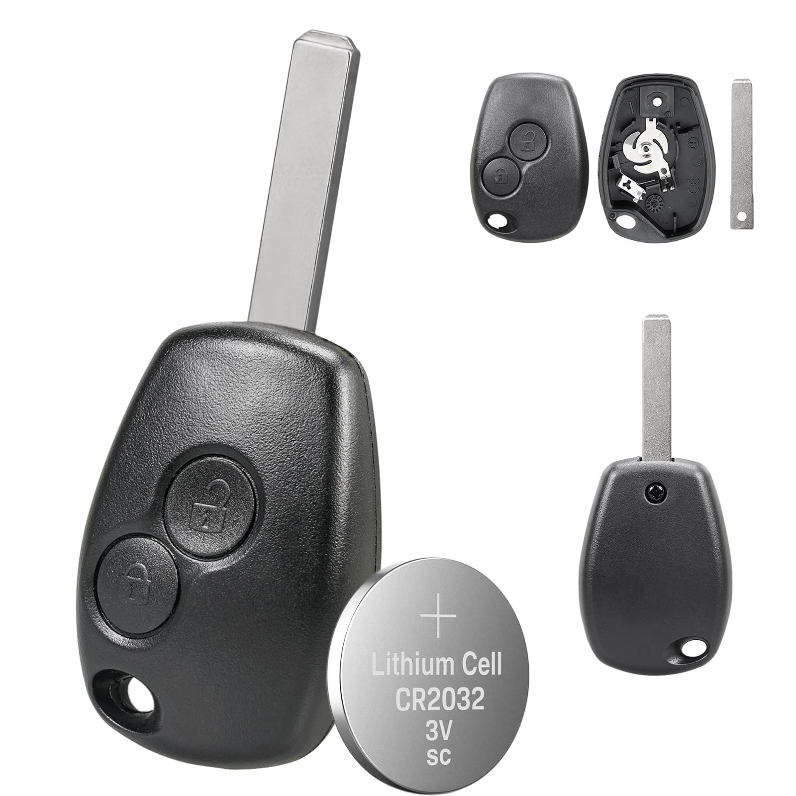 For Renault Twingo 2010 Car Key For Dacia Duster Key For Dacia Sandero ...