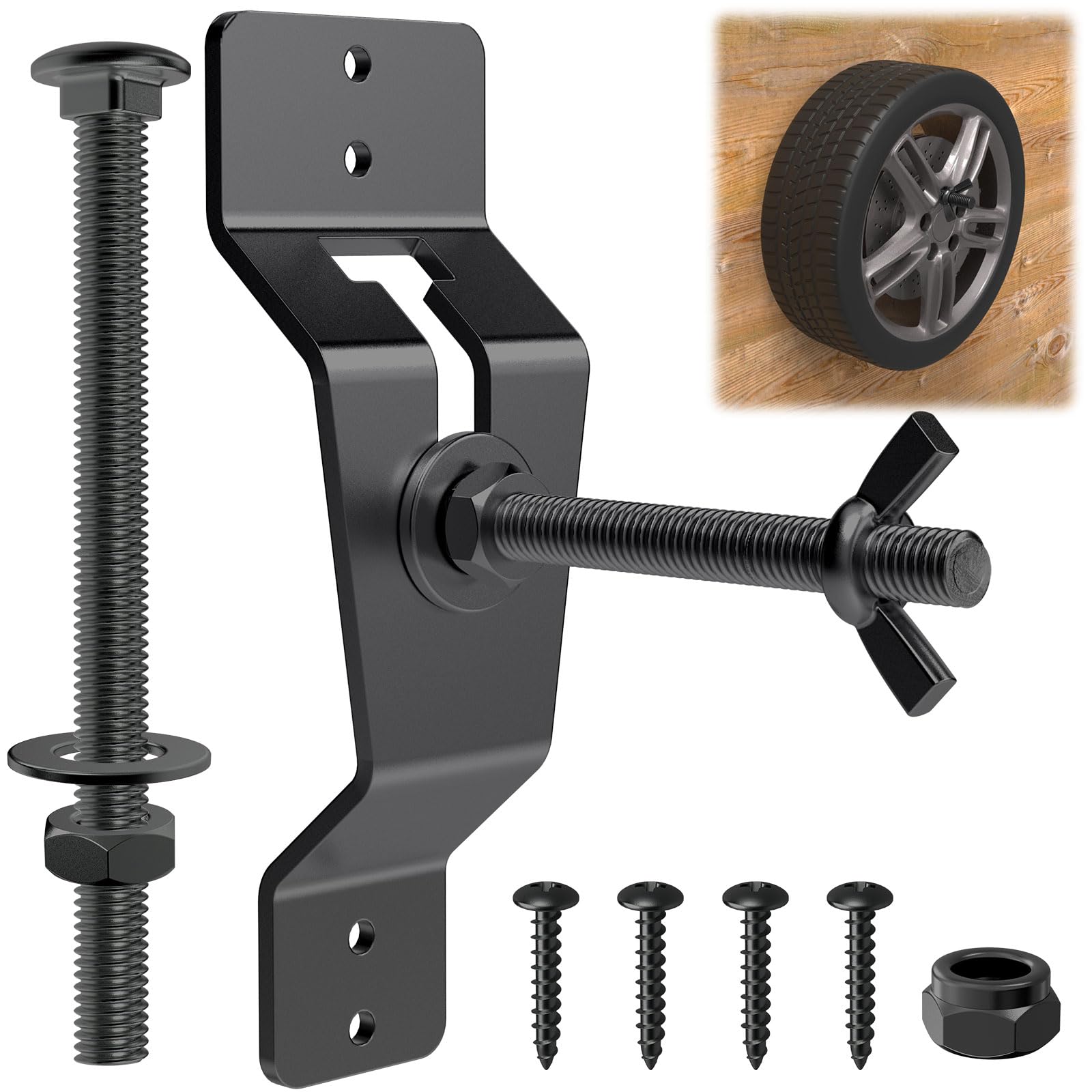 Snapklik.com : Wall Mount Spare Tire Carrier For Trailer,Spare Tire ...