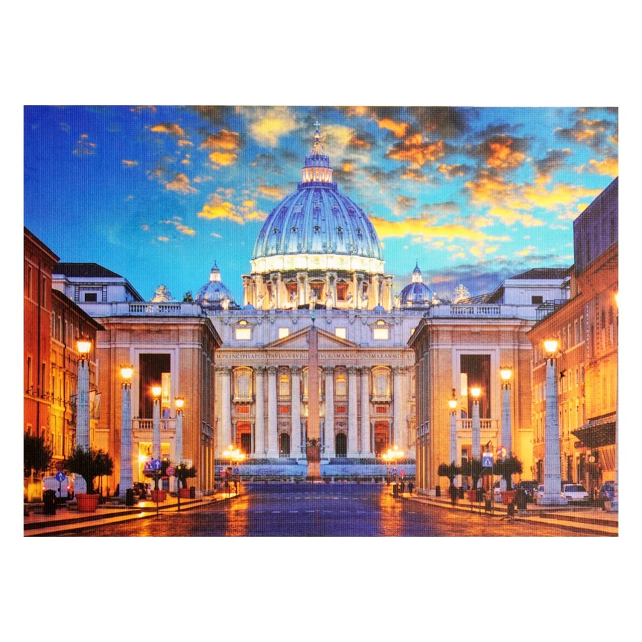 Amazon.com: St. Peter's Basilica, Rome 1000 Piece Puzzle for Adults ...