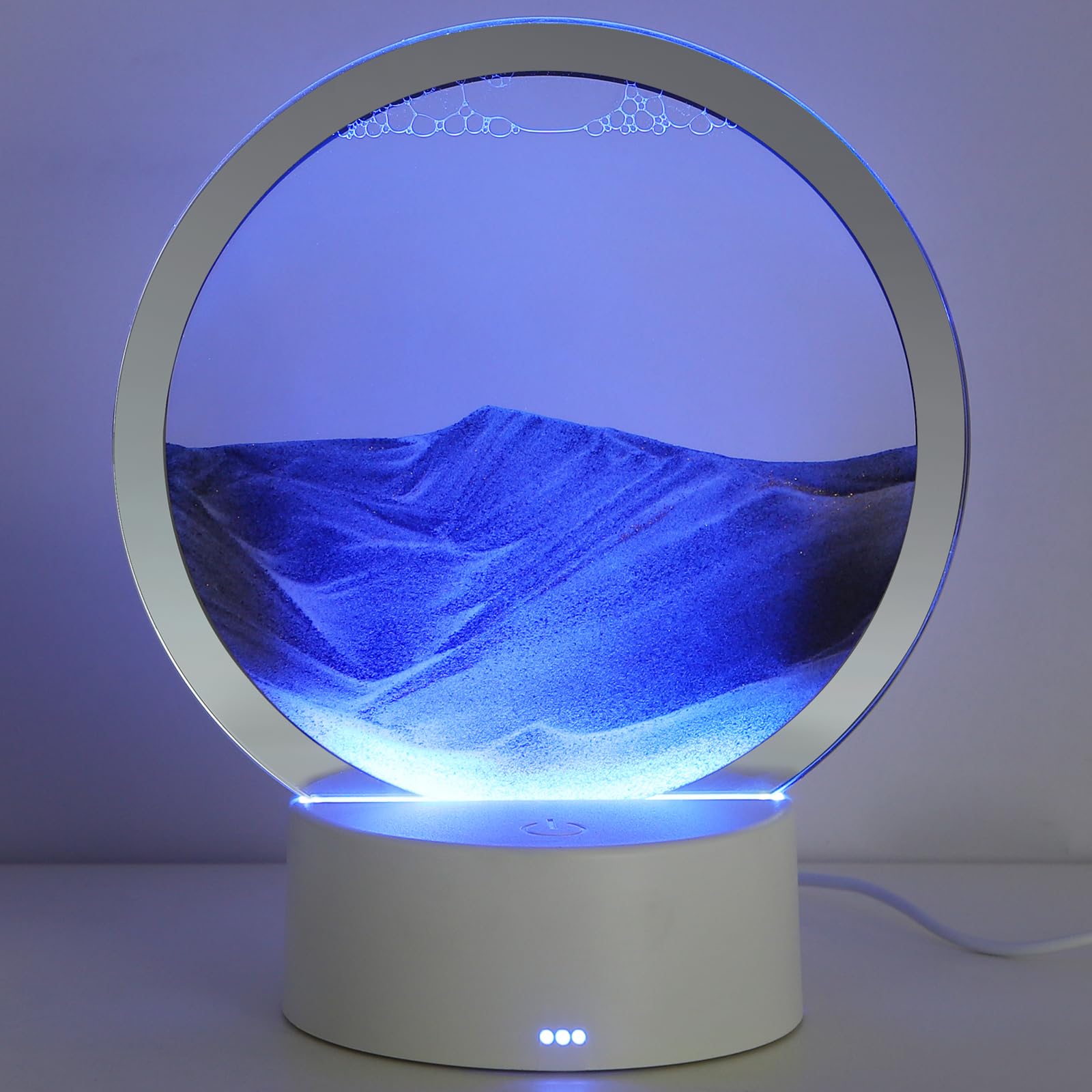Snapklik.com : KPNUWN Moving Sand Art Liquid Motion, 3D Deep Sea ...
