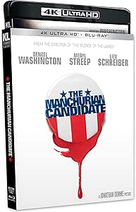 MANCHURIAN CANDIDATE (4K-UHD) : Denzel Washington, Meryl Streep, Liev ...
