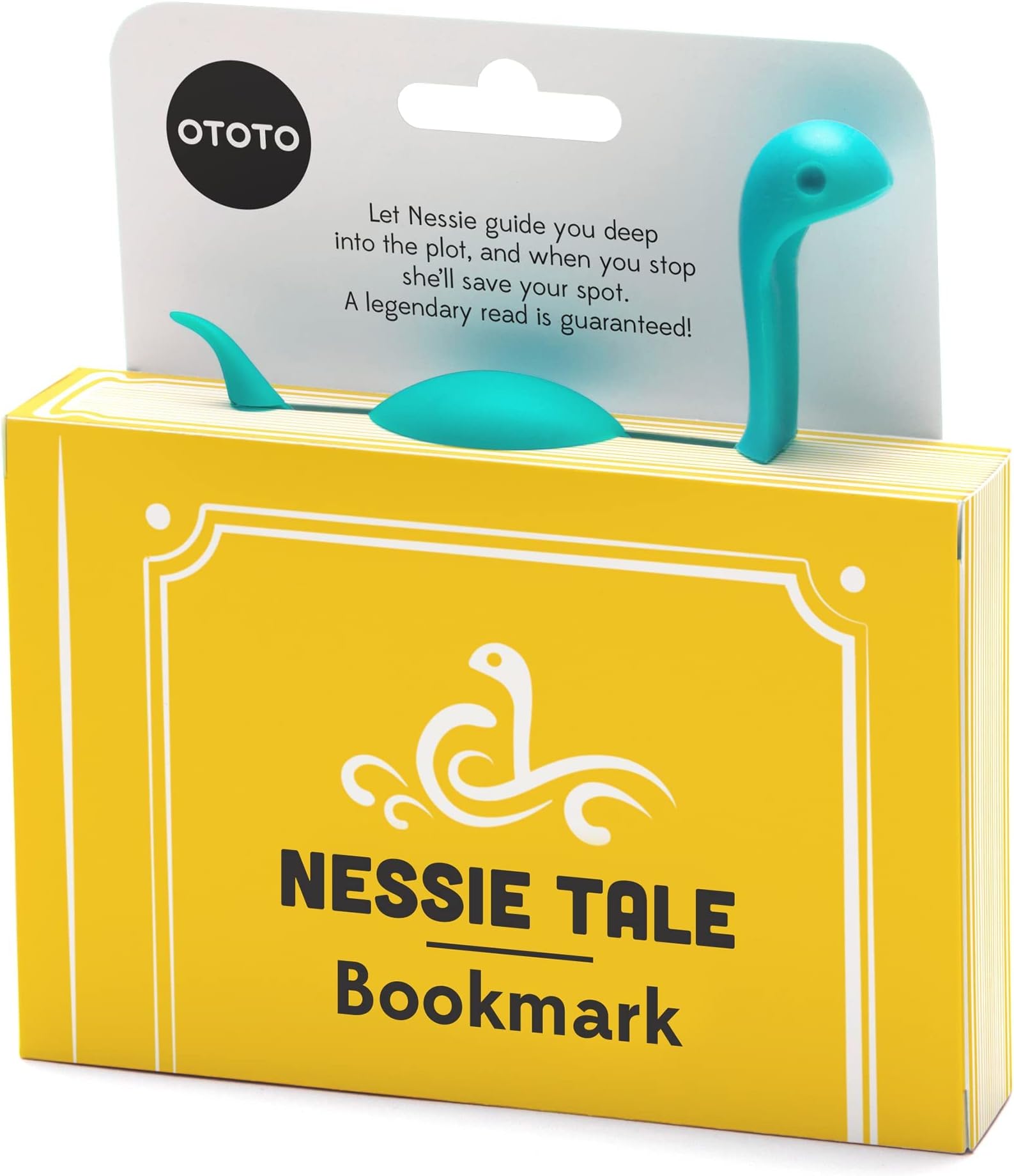 OTOTO Nessie Tale Book Mark - Turquoise Pagekeeper Bookmark - Unique ...