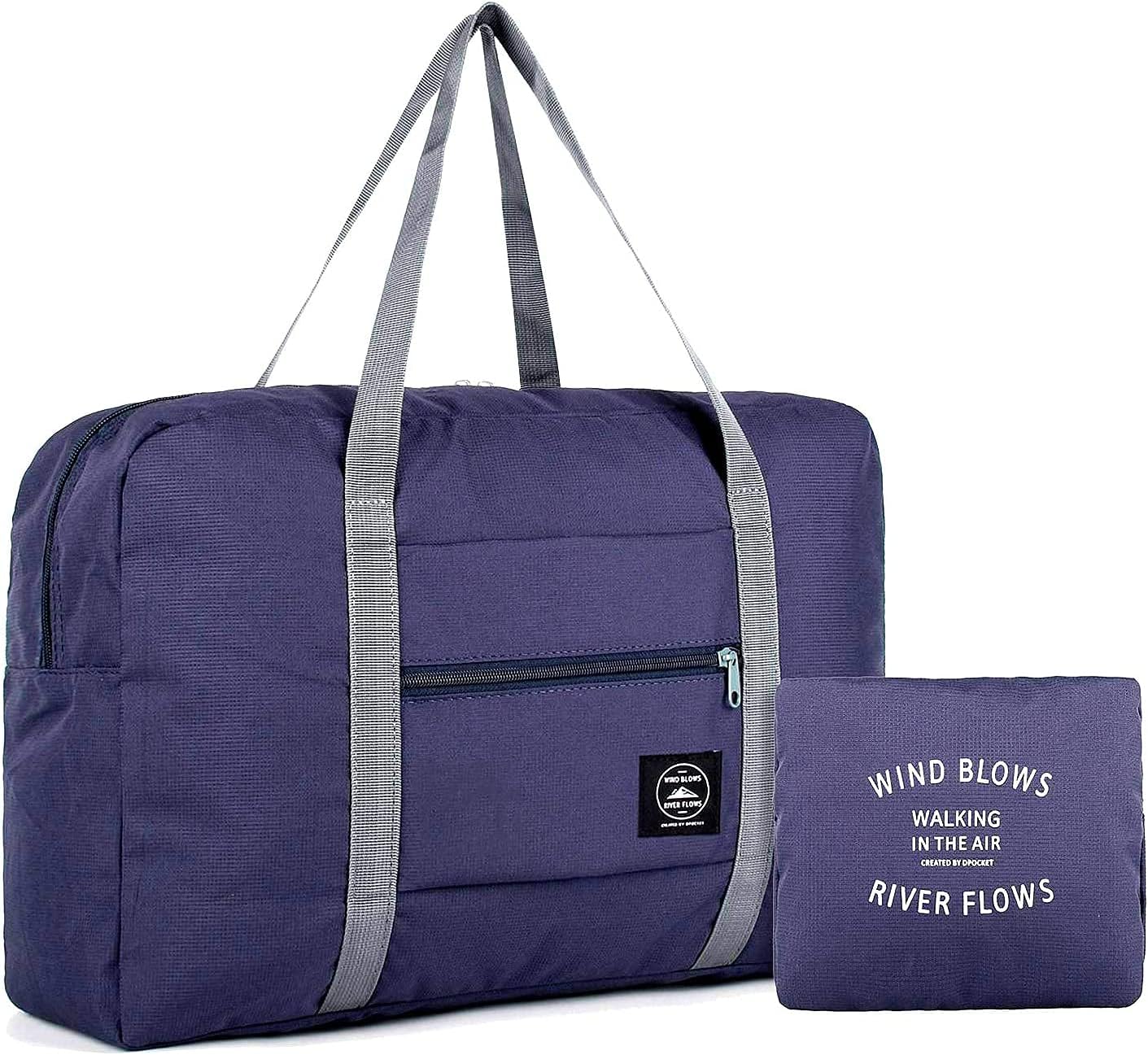 Folding Travel Duffel Bag Packable Light Nylon Waterproof Lightweight ...