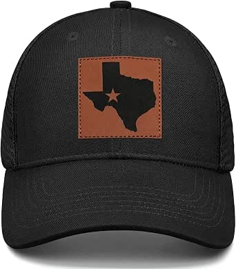 Texas Hats for Men, Texas Gifts State Flag Series Trucker Hat ...