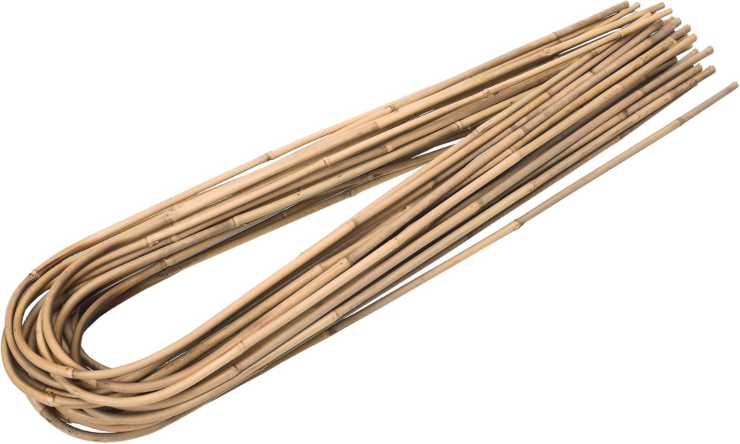 U-Shape Natural Bamboo. 75 cm. Pack of 20. : Amazon.co.uk: Garden