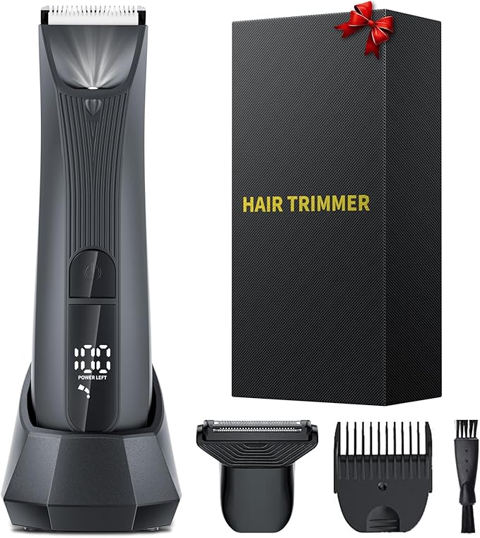 Amazon.com: Manscape Body Hair Trimmer for Men Waterproof Wet/Dry Groin ...