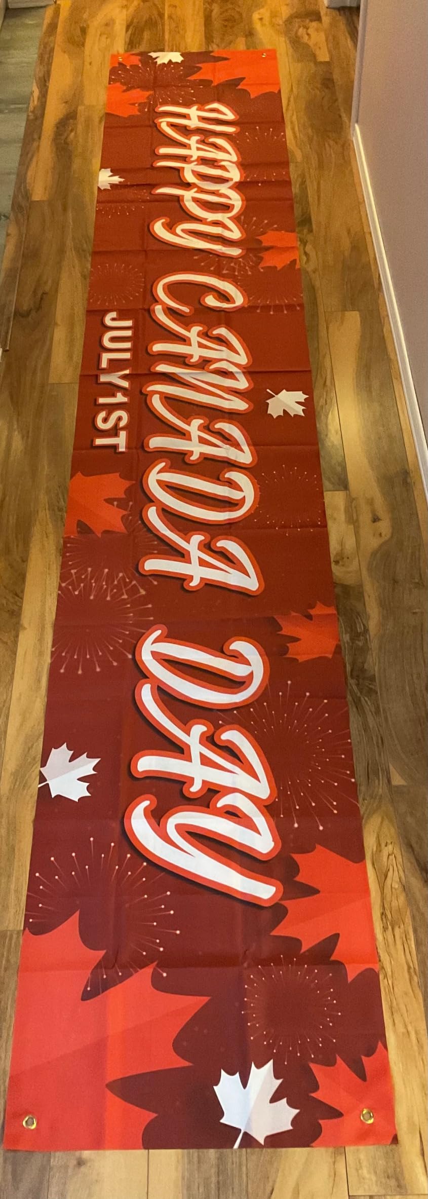 Happy Canada Day Decorations Banner,50 * 300cm Large Outdoor Indoor ...