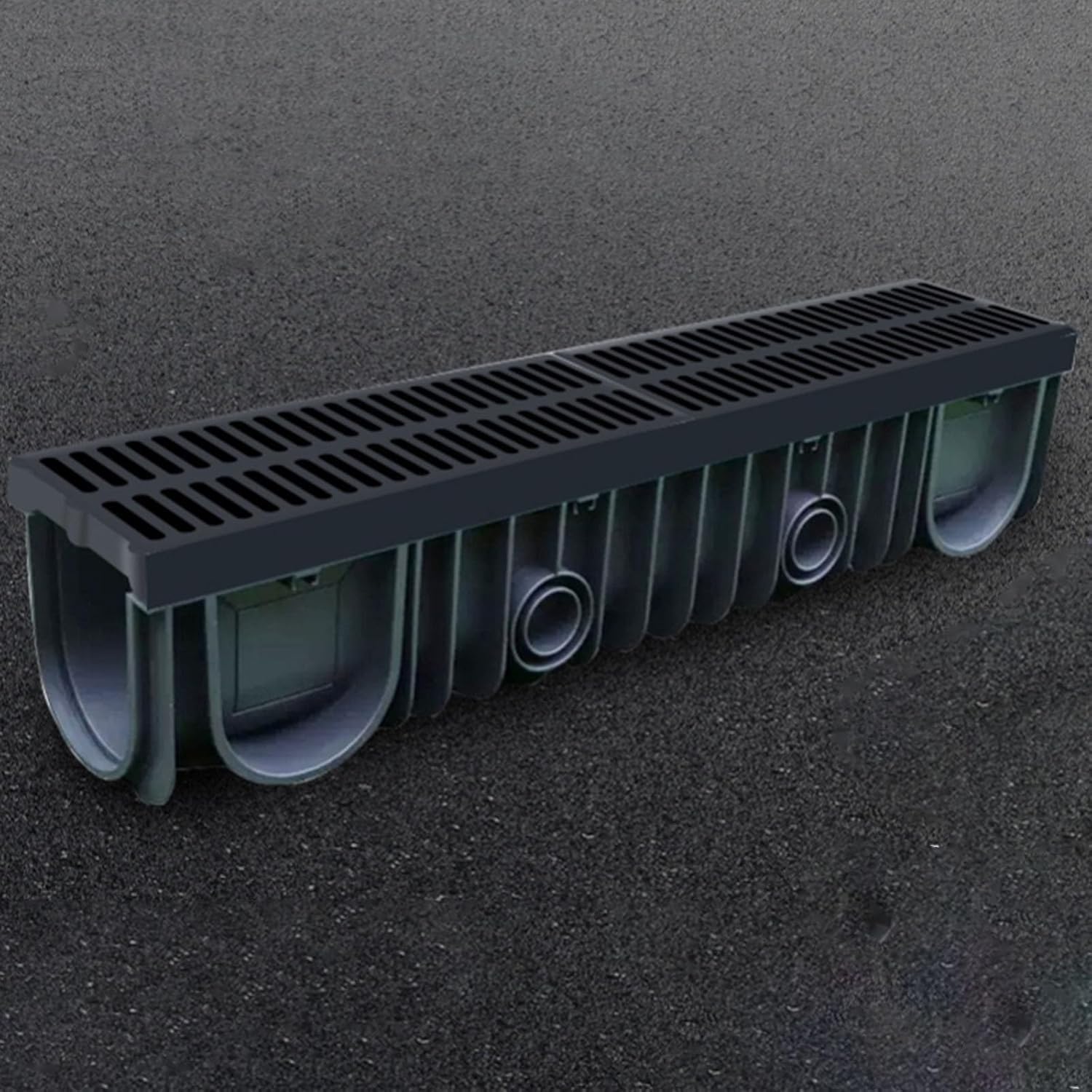 Amazon.com: CukUJH High Underground Gutter Drainage System, Heavy Duty ...