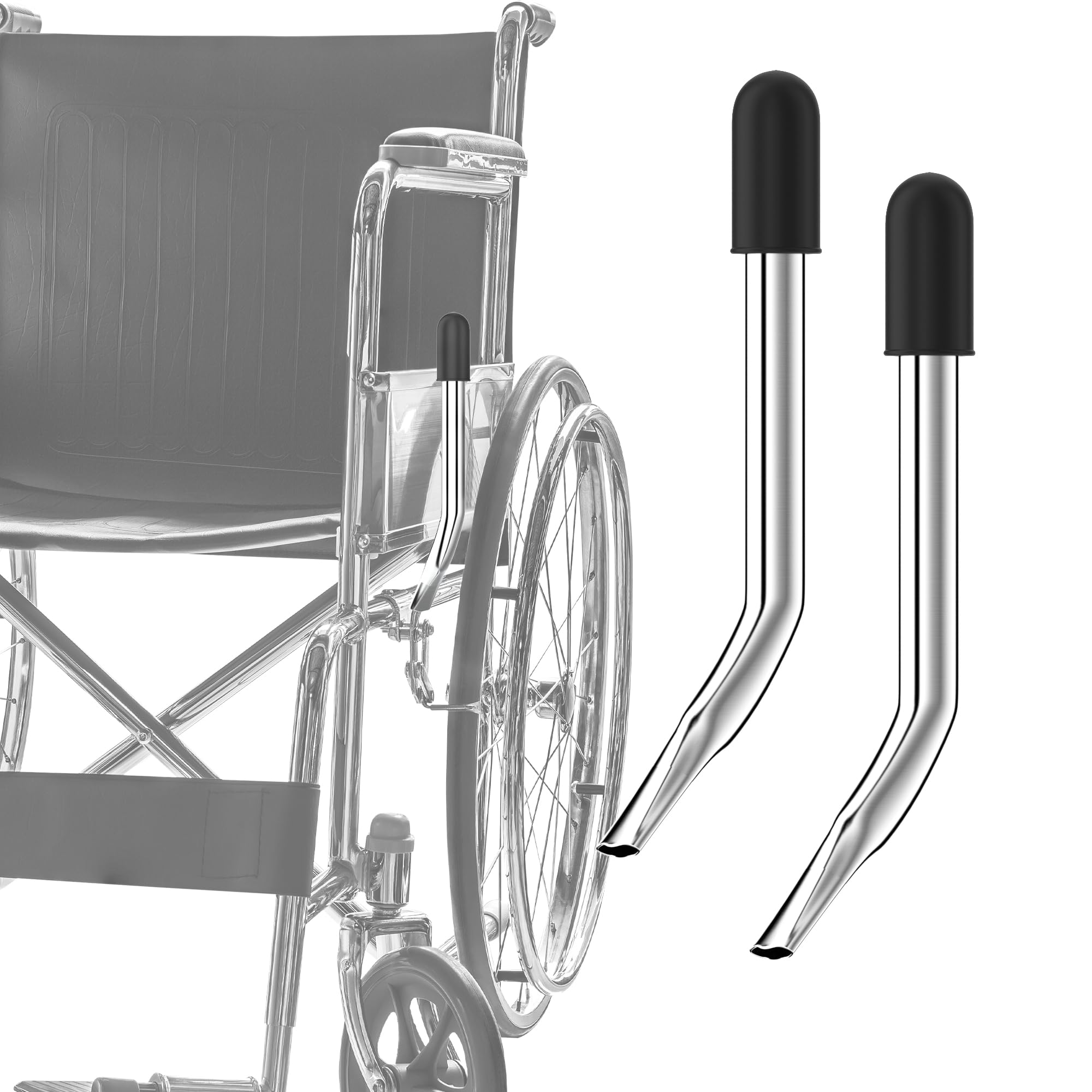 Amazon.com: HolyMaji 8" Wheelchair Brake Extenders, 2 Pcs Upgrade ...