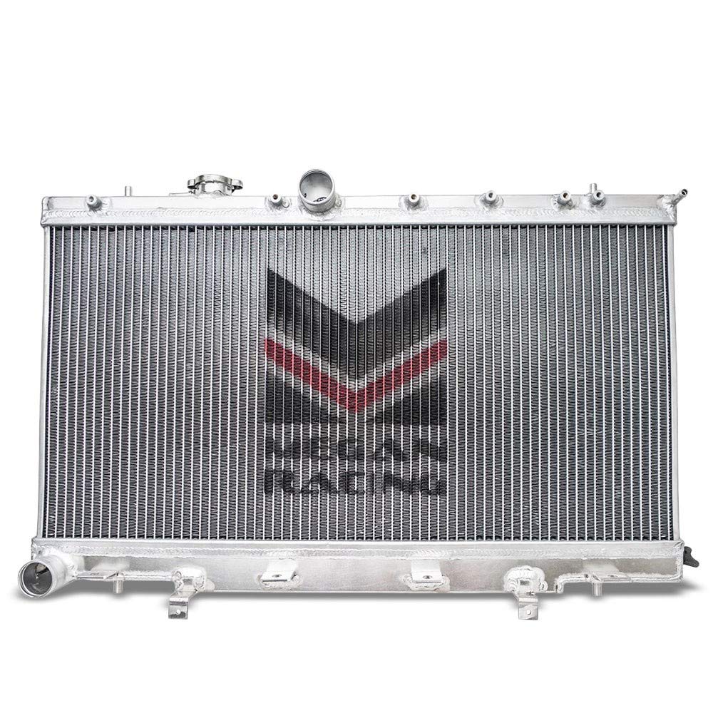 Amazon.com: Megan Racing High Performance Aluminum 2-Row Radiator (MR ...