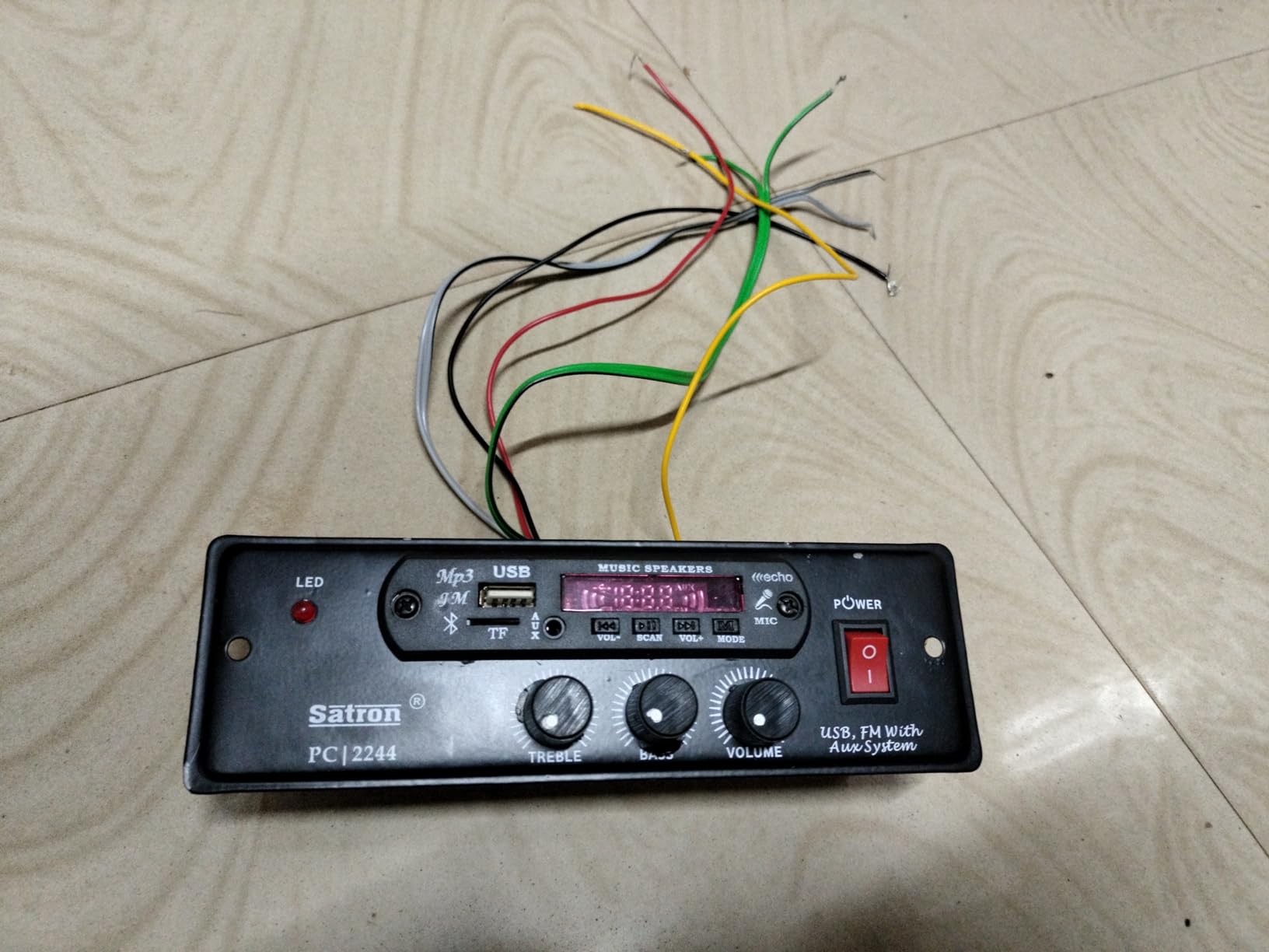 Electronic Spices Wireless Hi-fi Bluetooth MP3 USB FM Player Module ...