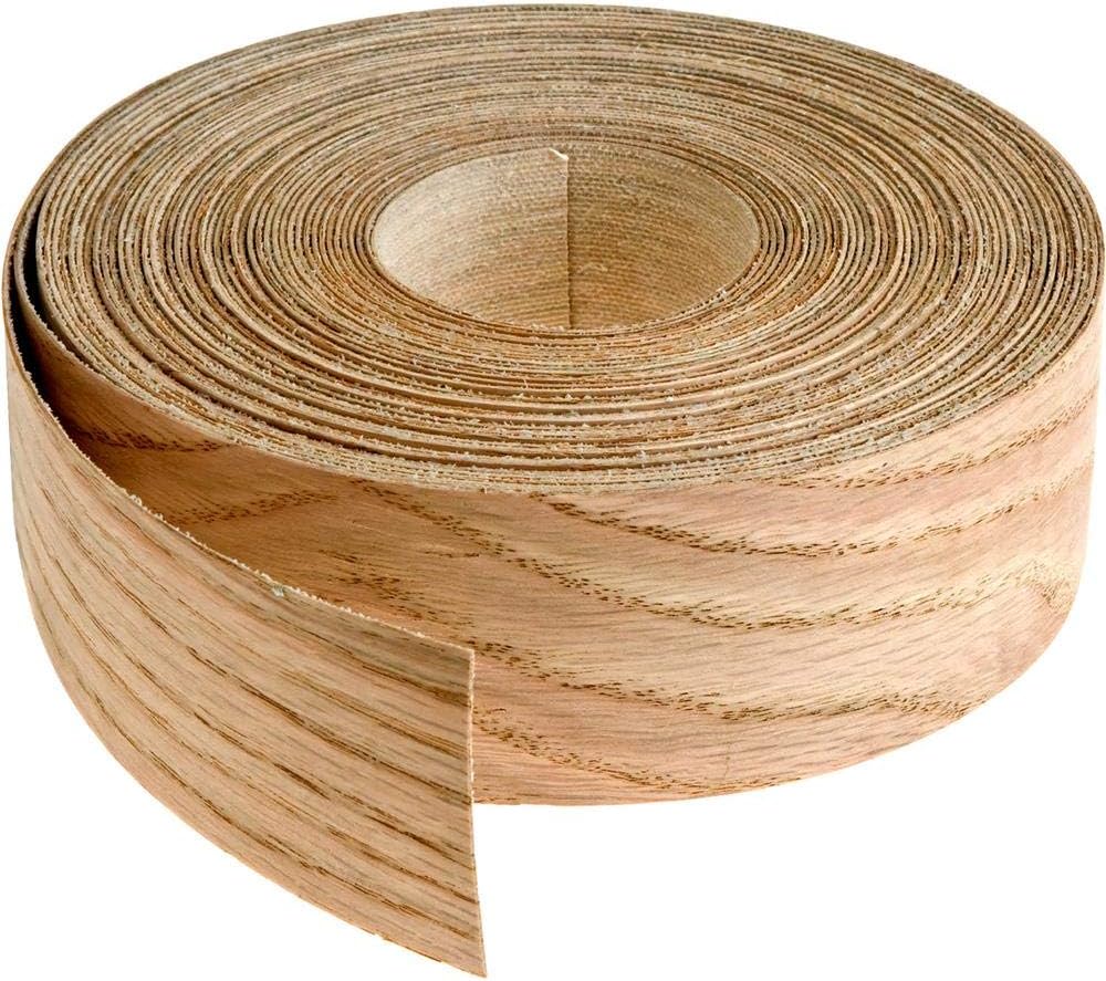Red Oak Edge Banding 2" x 50' Pre-Glued - Wood Veneer Edge Banding ...