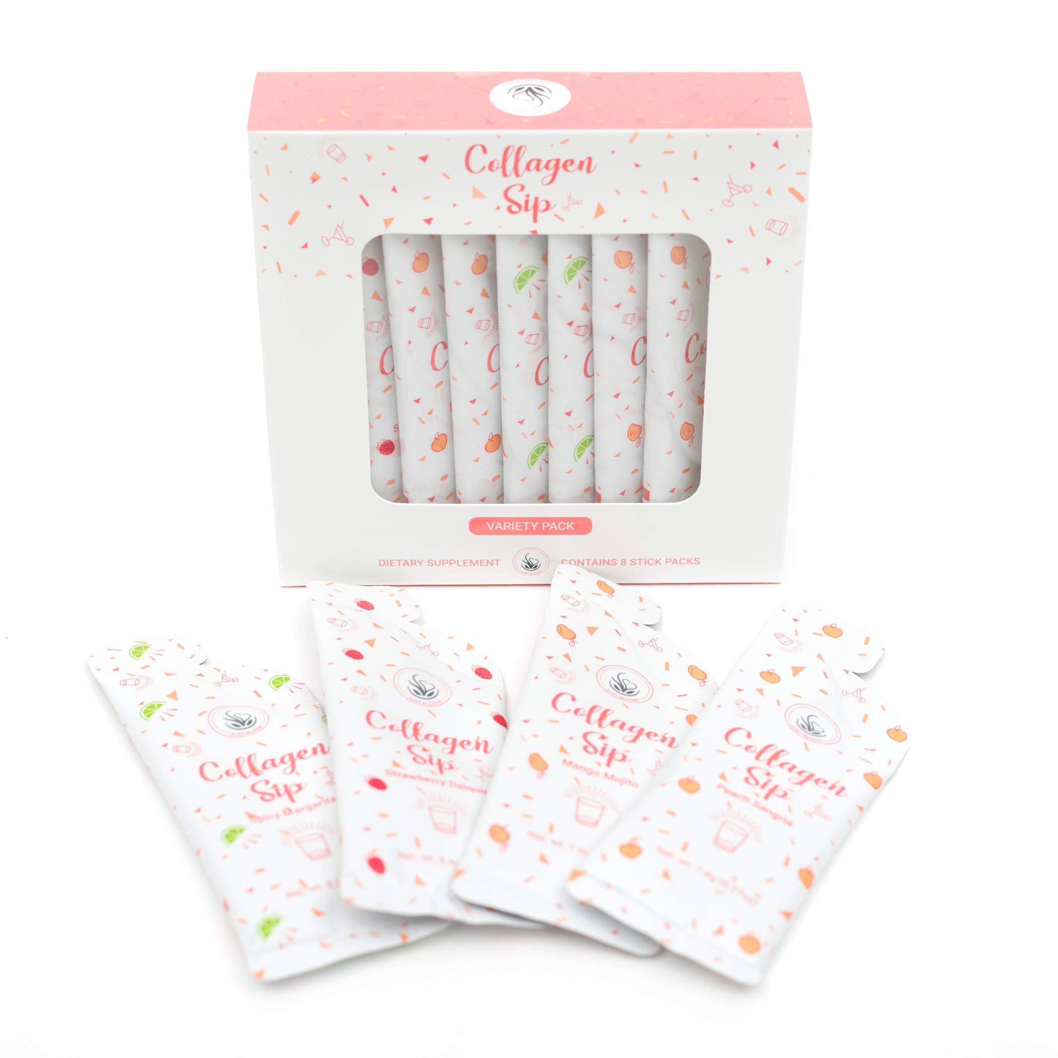 Buy Cocktail Flavored Collagen Drink Mix | Variety Pack 8-Count ...