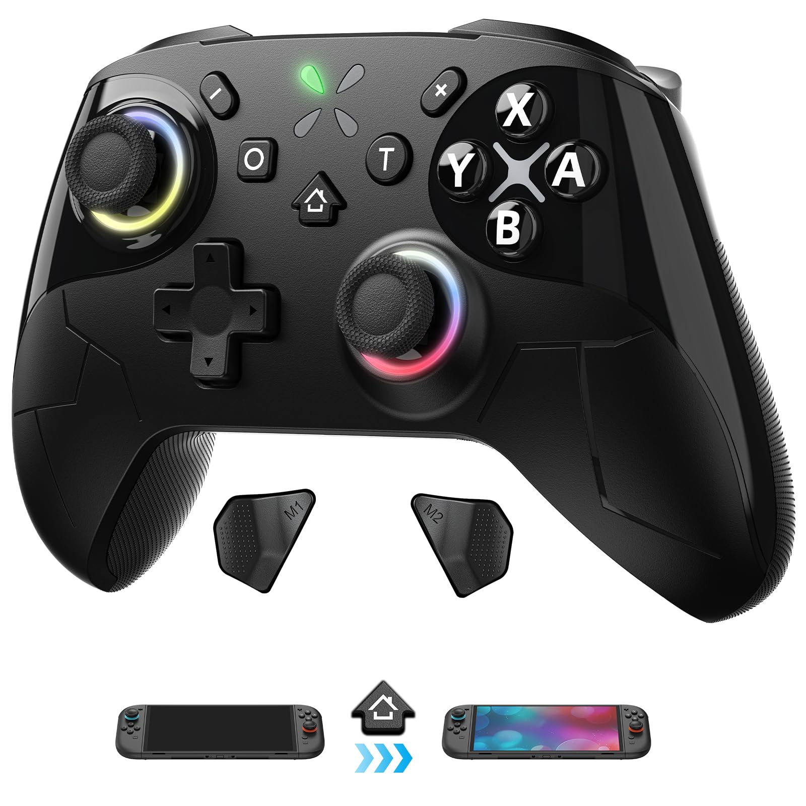 Snapklik.com : FASTSNAIL Wireless Controller For Nintendo Switch 2/1 ...