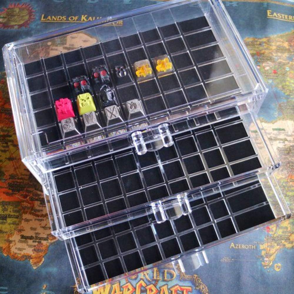 Amazon.com: HFSECURITY 3 Layout Acrylic Board Mechanical Keyboard ...