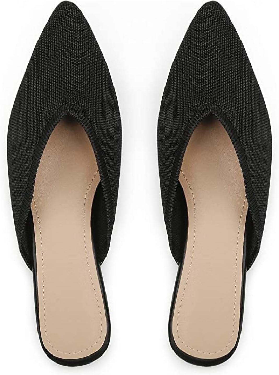 Amazon.com | Slocyclub Women's Flat Mules - Comfortable Pointed Toe ...