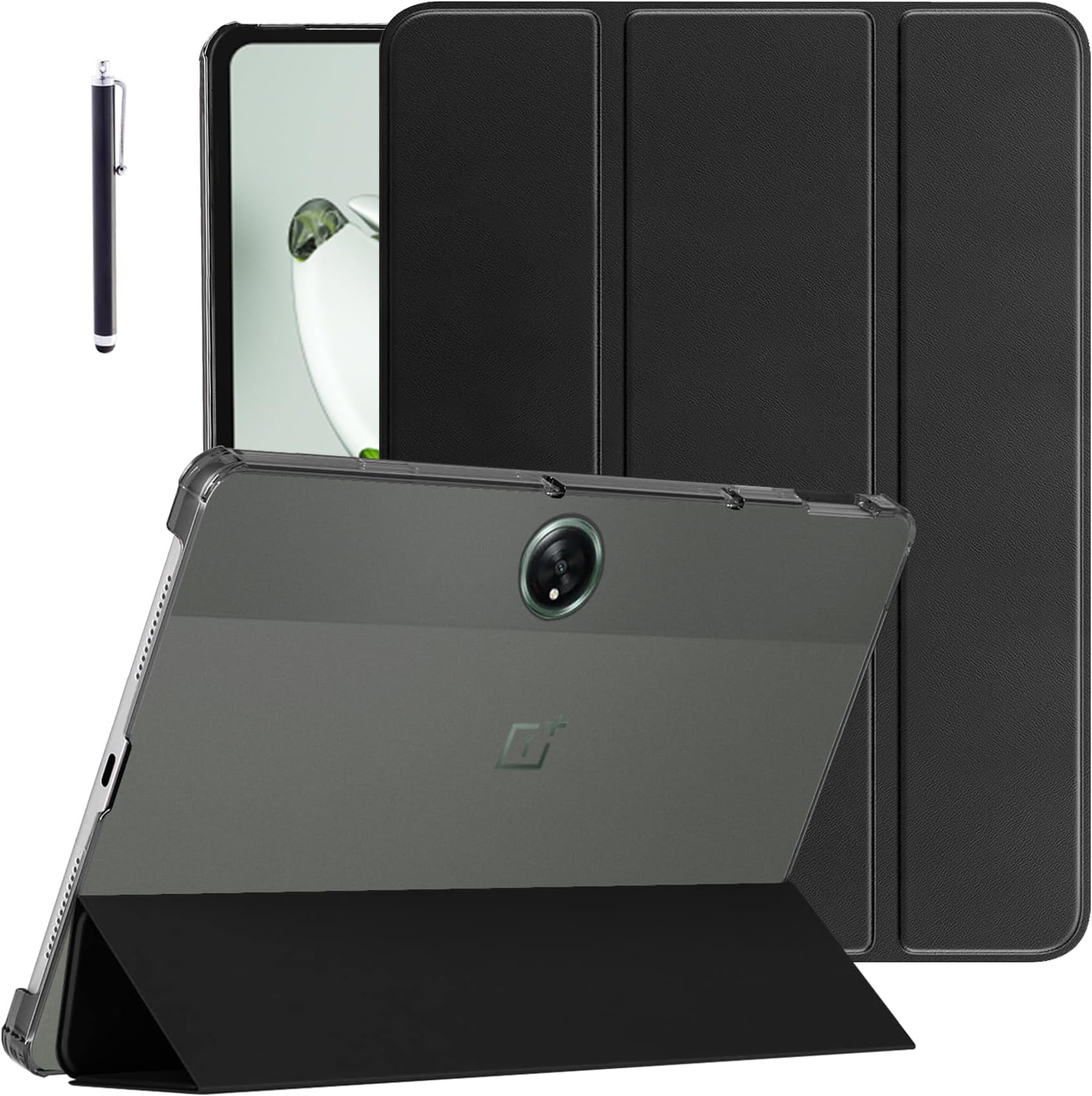 Robustrion Cover for OnePlus Pad Go Cover Case, Trifold Flip Case Cover ...