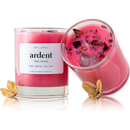 Amazon.com: My Lumina Ardent Love Pink Candle - Romantic Sweet Love ...