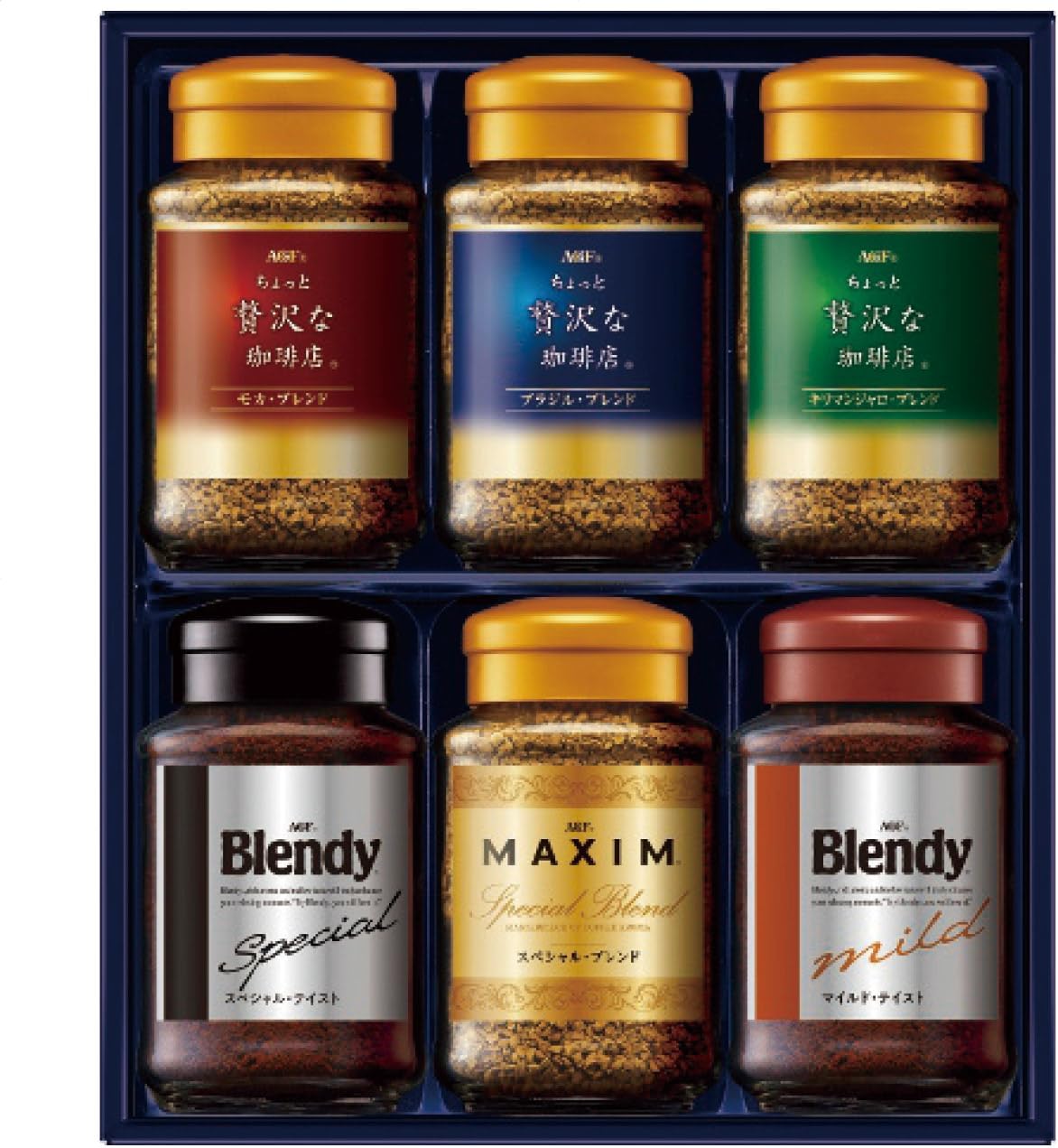 Amazon.co.jp: AGF プレミアムインスタントコーヒーギフト ZIC-35Z : 食品・飲料・お酒