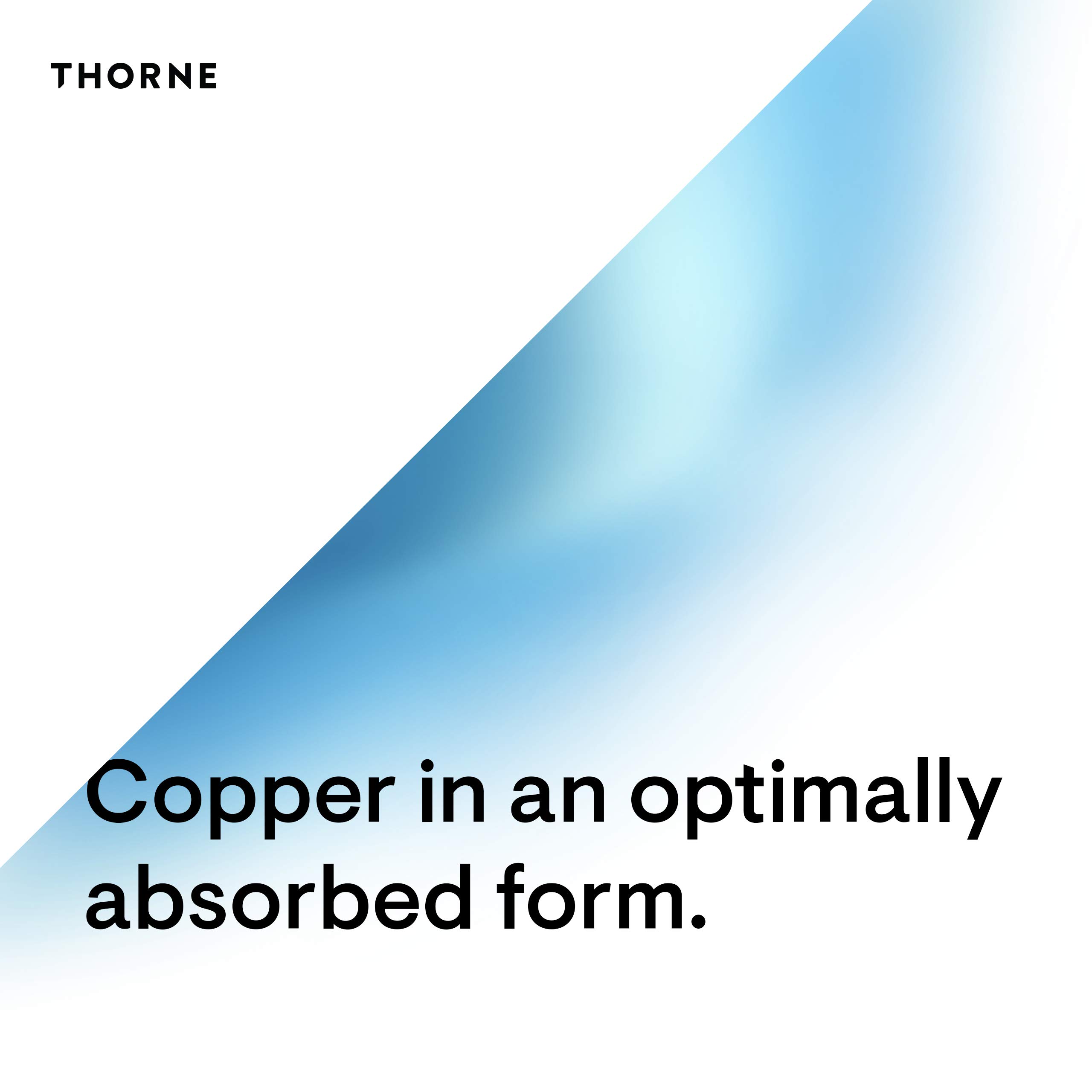 Thorne Research - Copper Bisglycinate - Well-Absorbed Trace Mineral ...