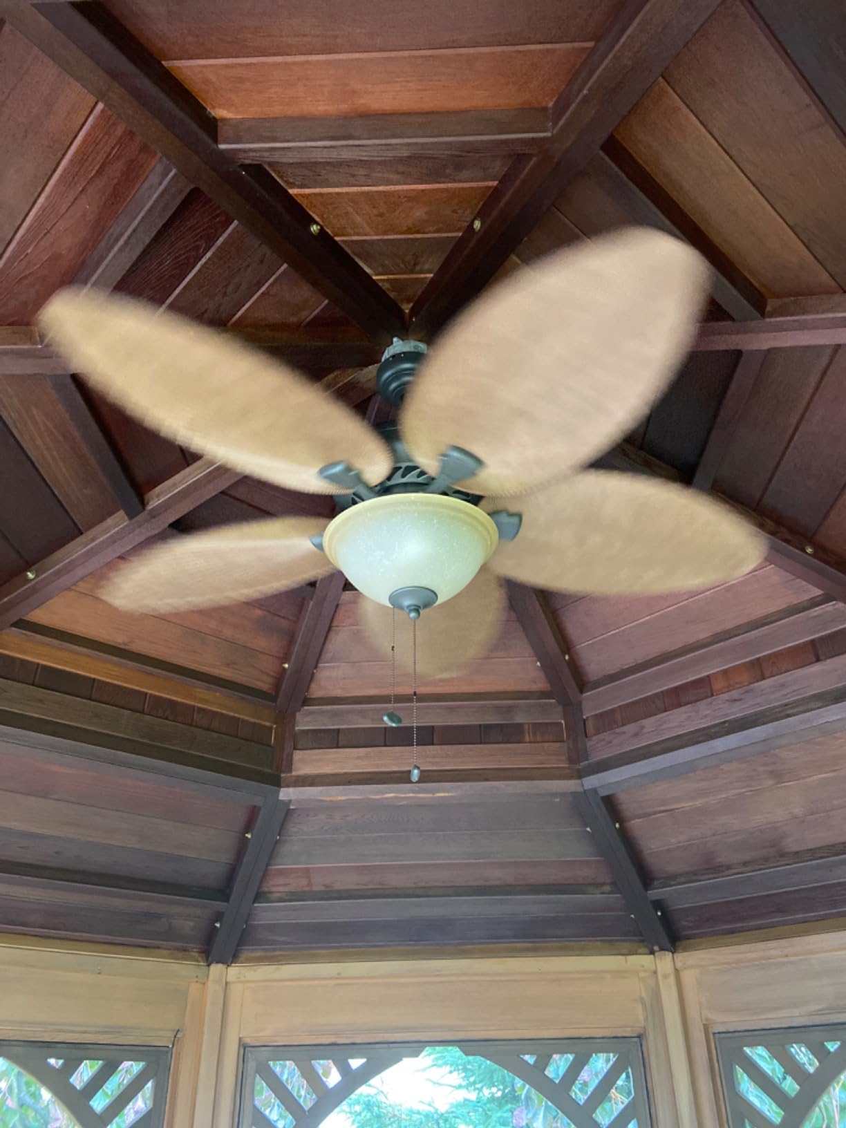 Honeywell Ceiling Fans 50200 Palm Island Tropical Indoor/Outdoor ...