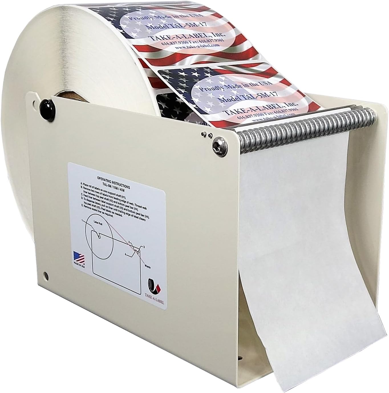 Amazon.com: U.S. Solid Automatic Label Dispenser Machine w/Fibre Optic ...