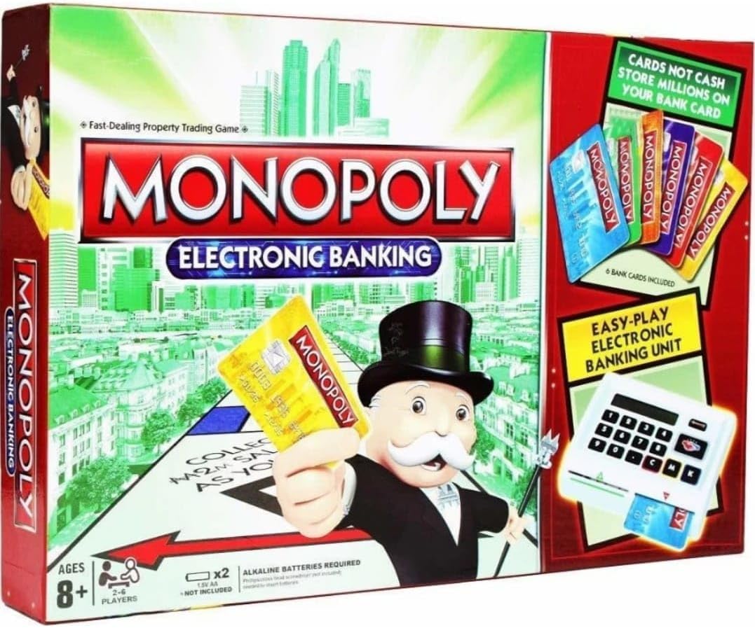 Buy Monopoly Game: Ultimate Banking Edition Board Game, Electronic ...