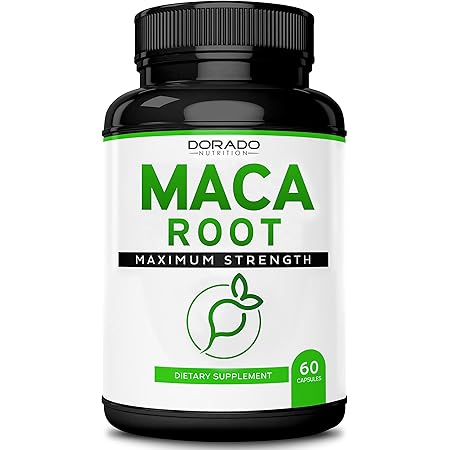 Amazon.com: Maca Root Capsules | 120 Pills | High Potency Extract for ...