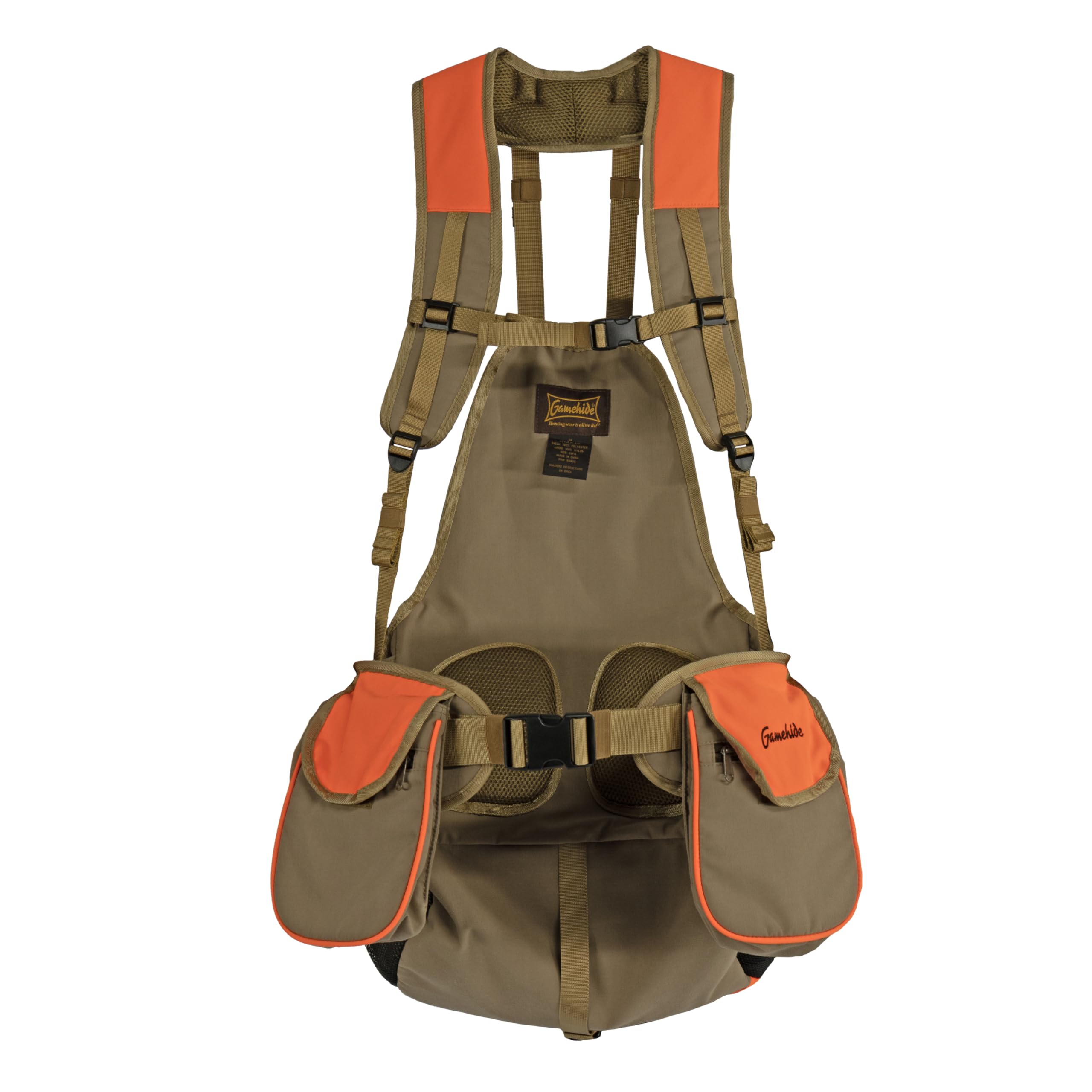 Amazon.com: Gamehide Mens Upland Game Bird Hunting Strap Vest Fully ...