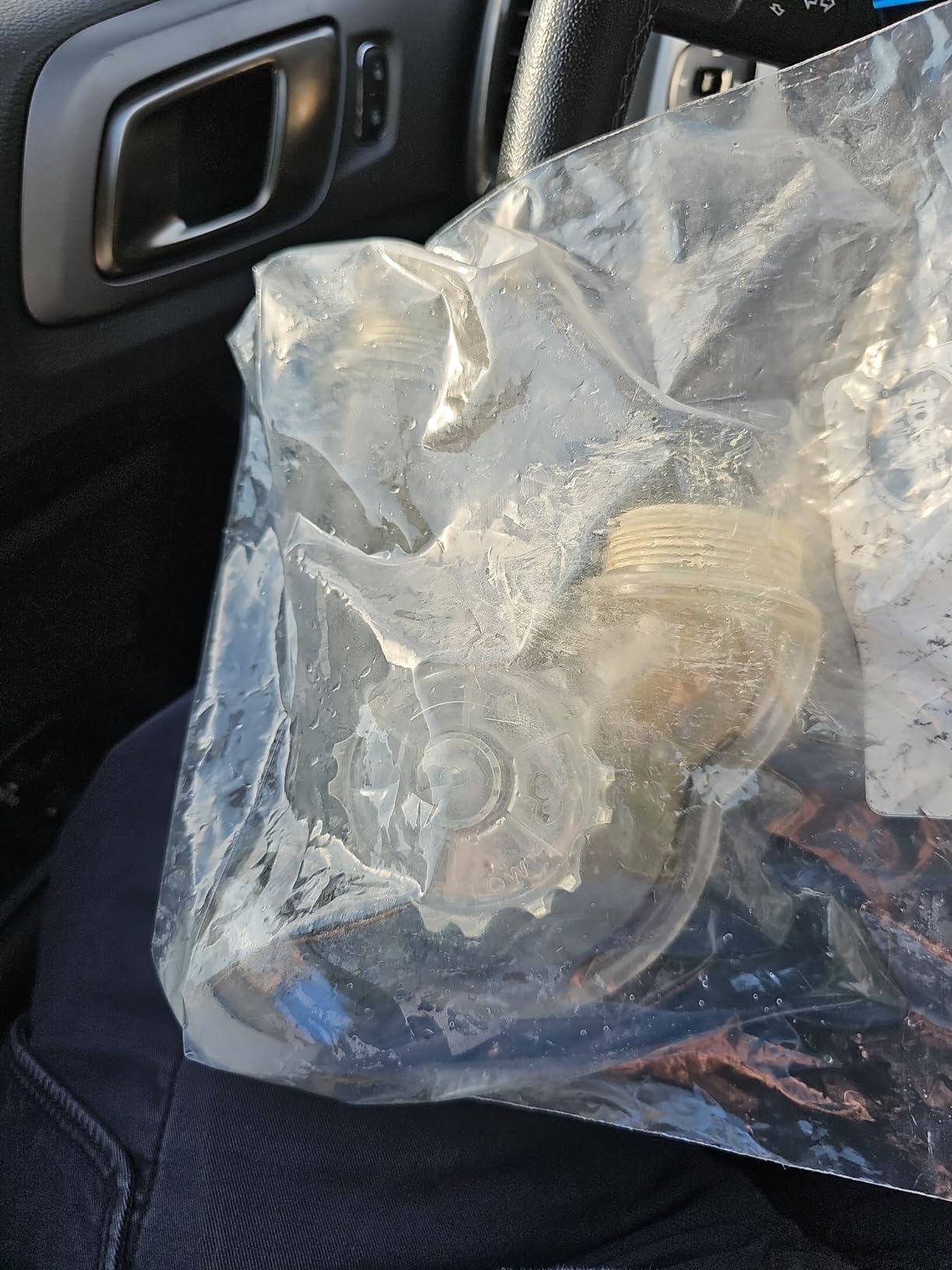 PermaFLOW Never Clog Transparent ABS 1-1/2" J-Bend (includes 1-1/2" to ...