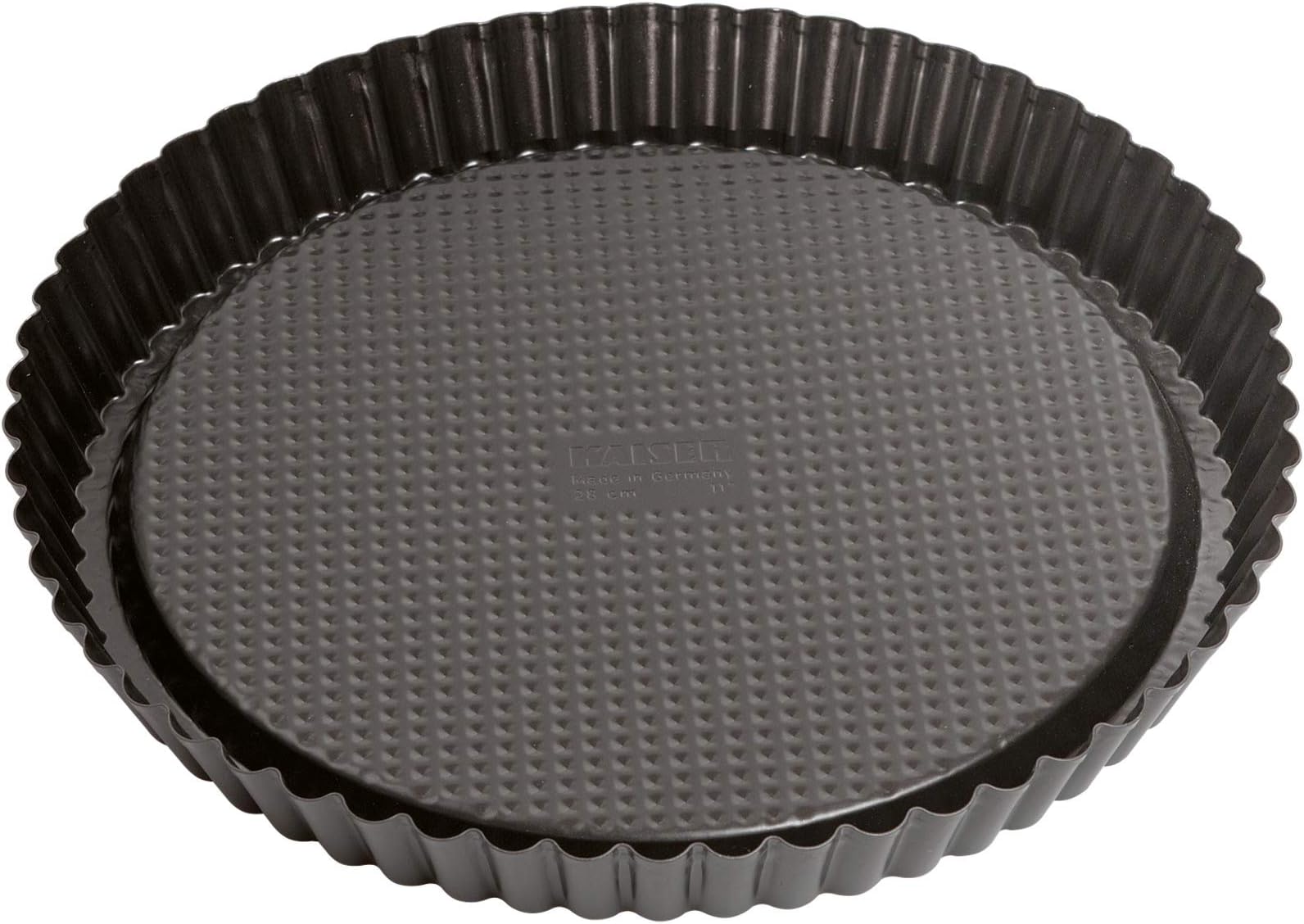 Kaiser "Classic" Flan Pan, Black, 28 cm : Amazon.co.uk: Home & Kitchen