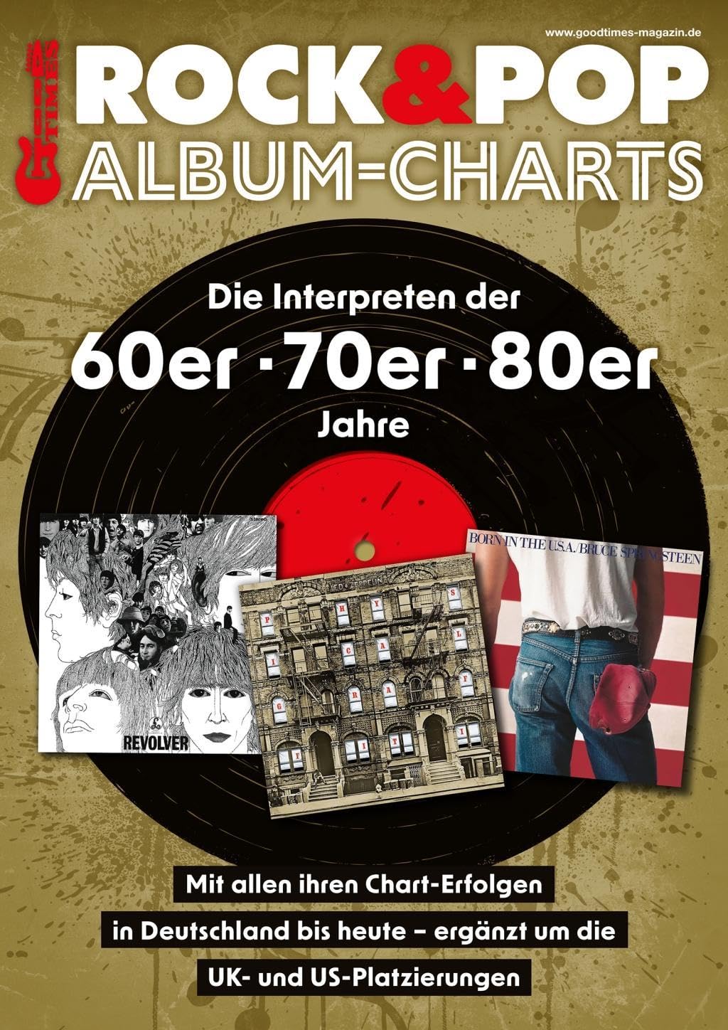 Rock & Pop Album-Charts: Die Interpreten der 60 - 70er - 80er Jahre mit ...