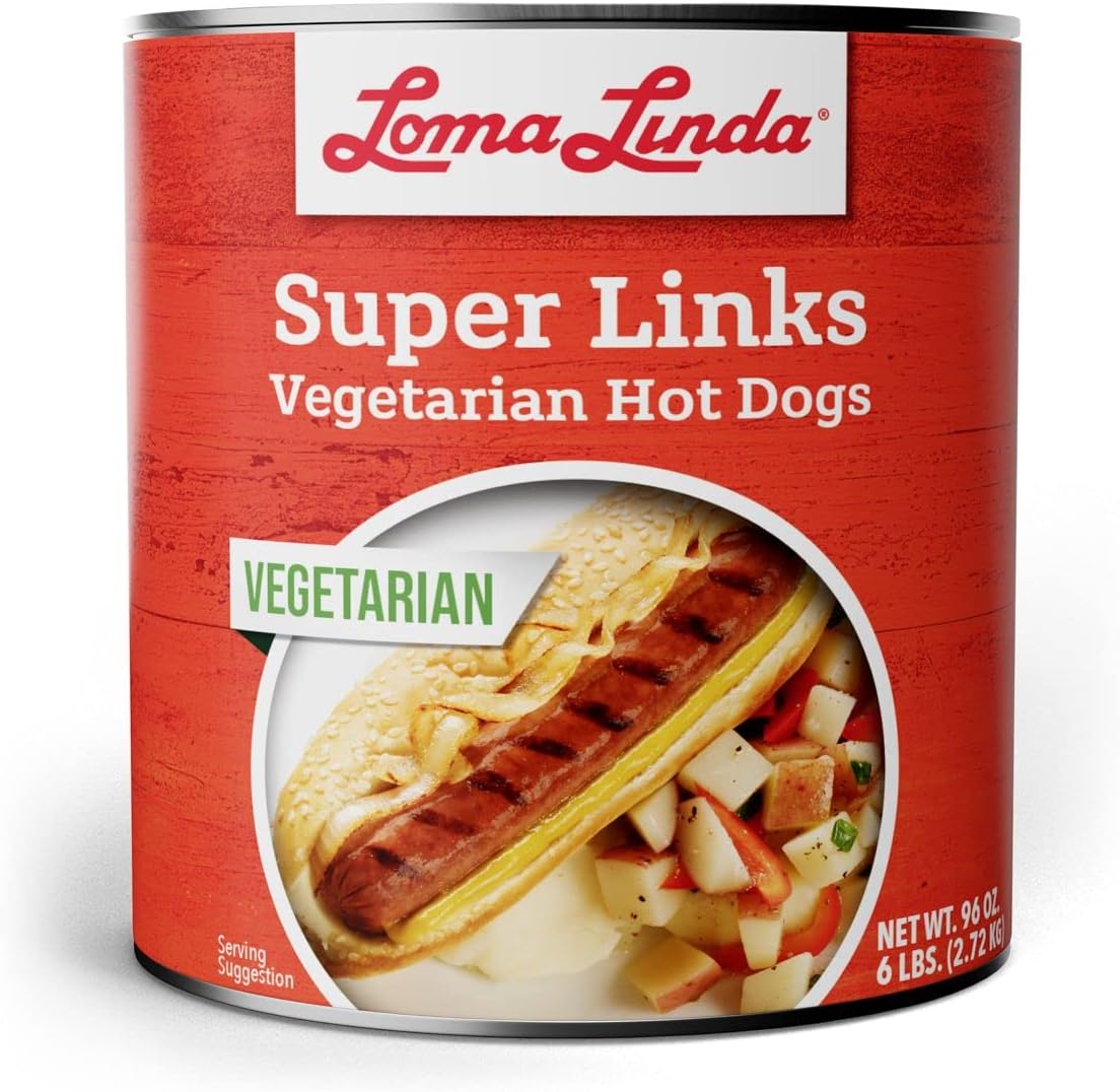Amazon.com : Loma Linda Vegetarian Super Links, 96 Ounce : Grocery ...