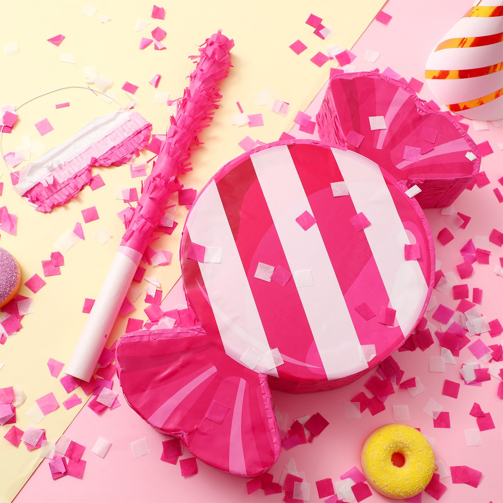 Snapklik.com : Aoriher Candy Party Pink Decoration Pinata