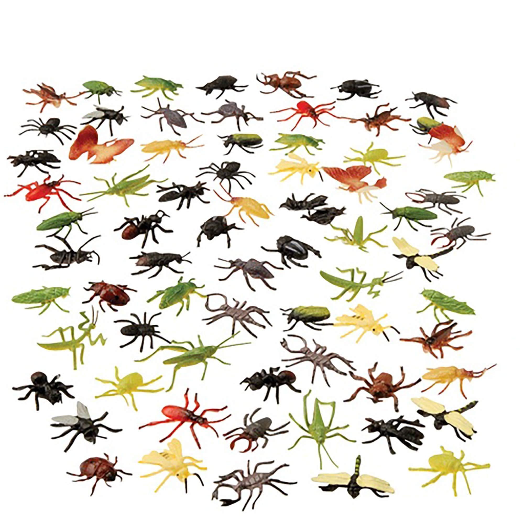 Animal Insecto Divertido 12 Piezas De Plástico Pantalla De Animales