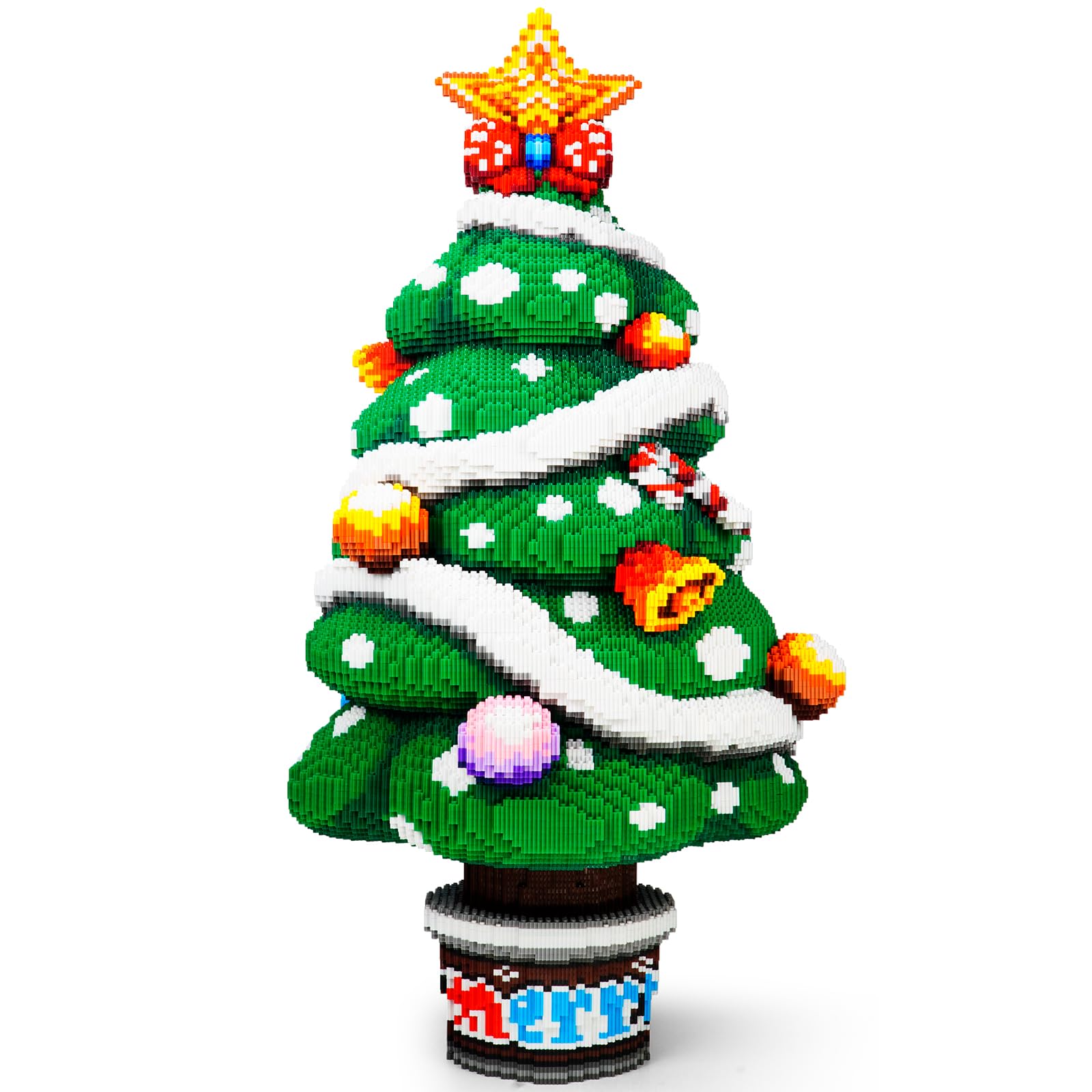 Amazon.com: BOOZUU Christmas Tree Building Set - 38811 Pieces, The ...