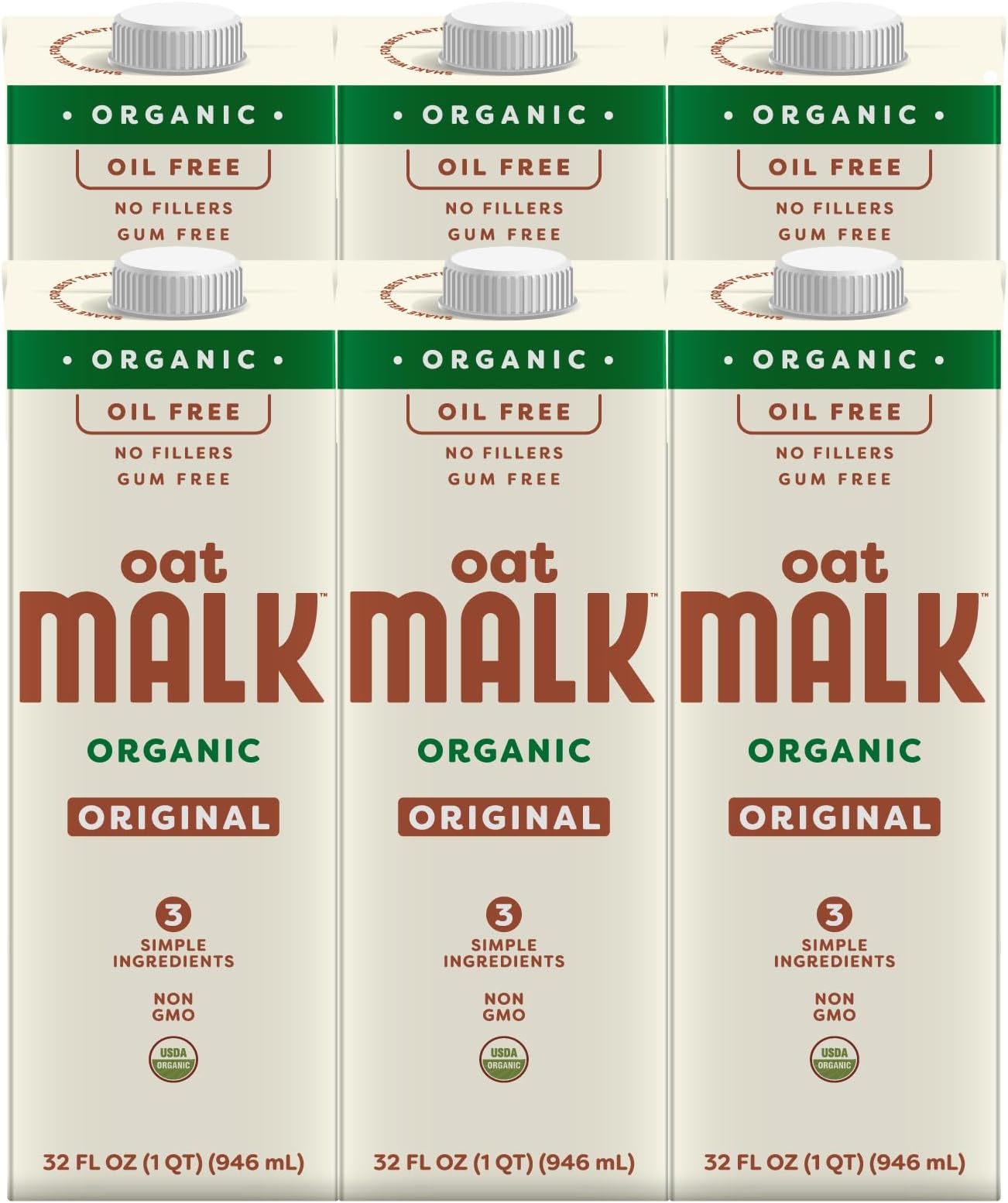 Amazon.com: Malk Organic Original Oat Milk 28 fl oz - Non GMO, Gluten ...