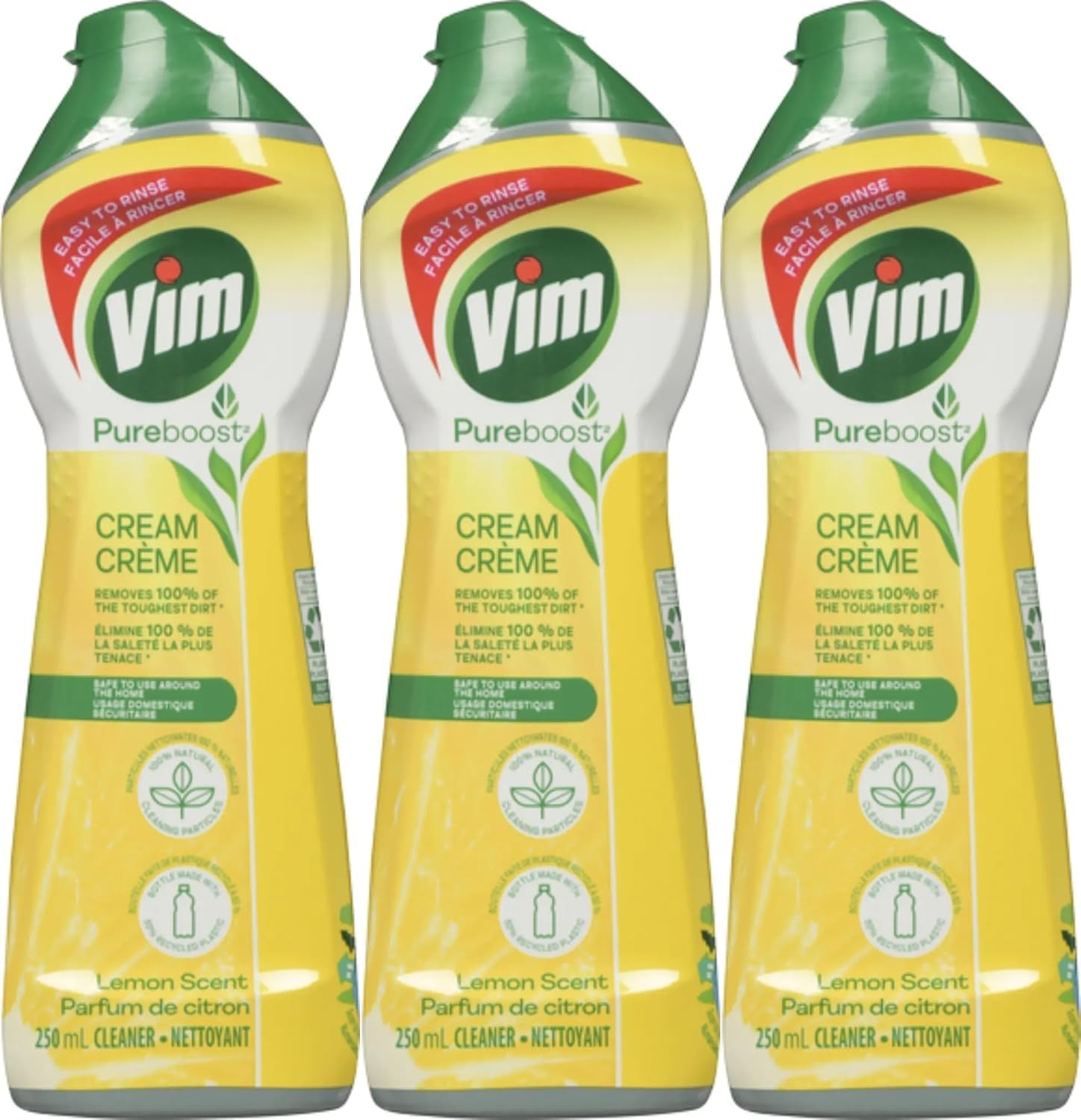 Value Bundle: VIM CLEANER - VIM CREAM LEMON - All Purpose Cleaner - Cleaning Supplies - Cleaning ...