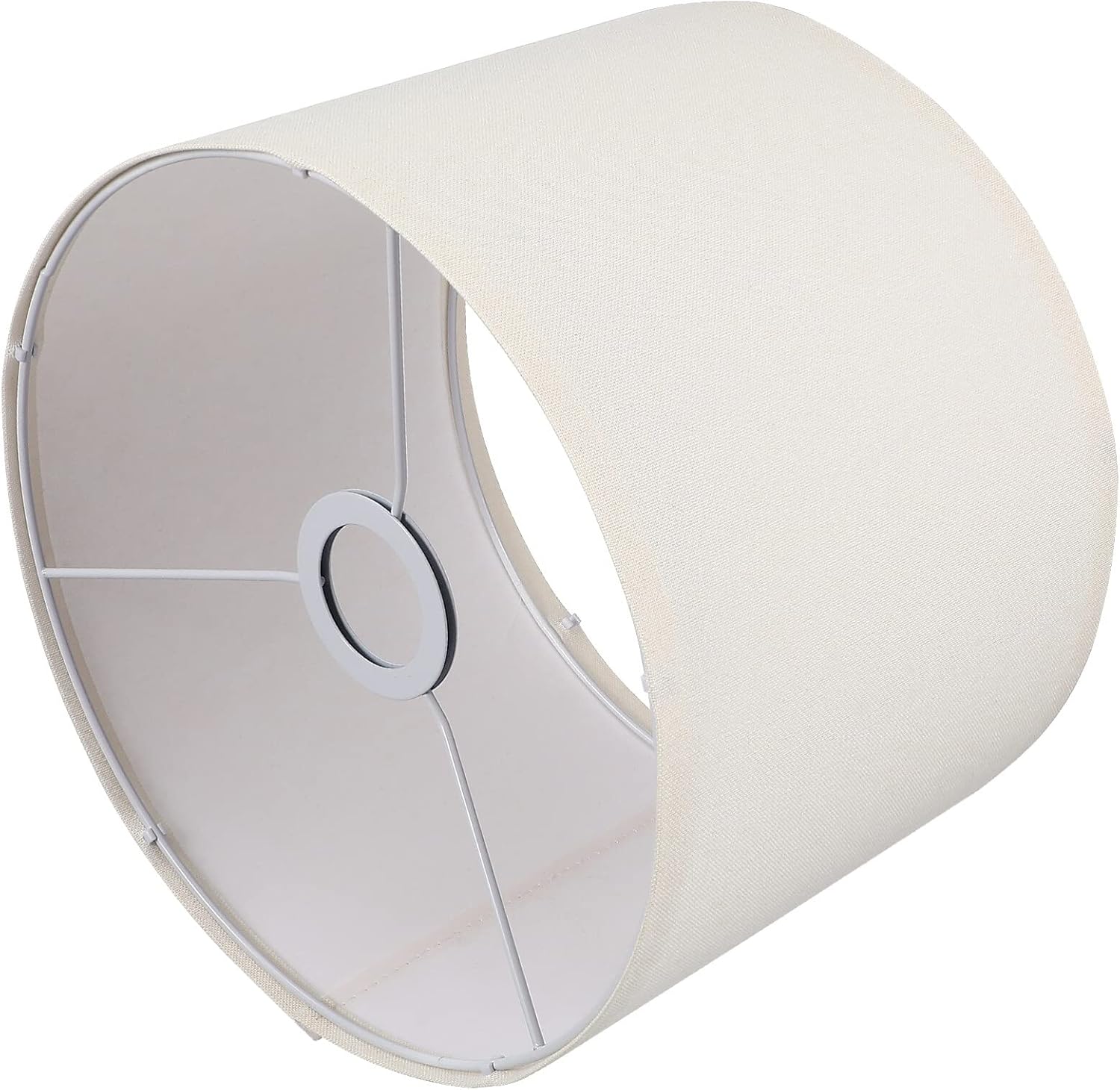 DOITOOL Cloth Lampshade Clip On Bulb Barrel Lamp Shade Cover E27 ...