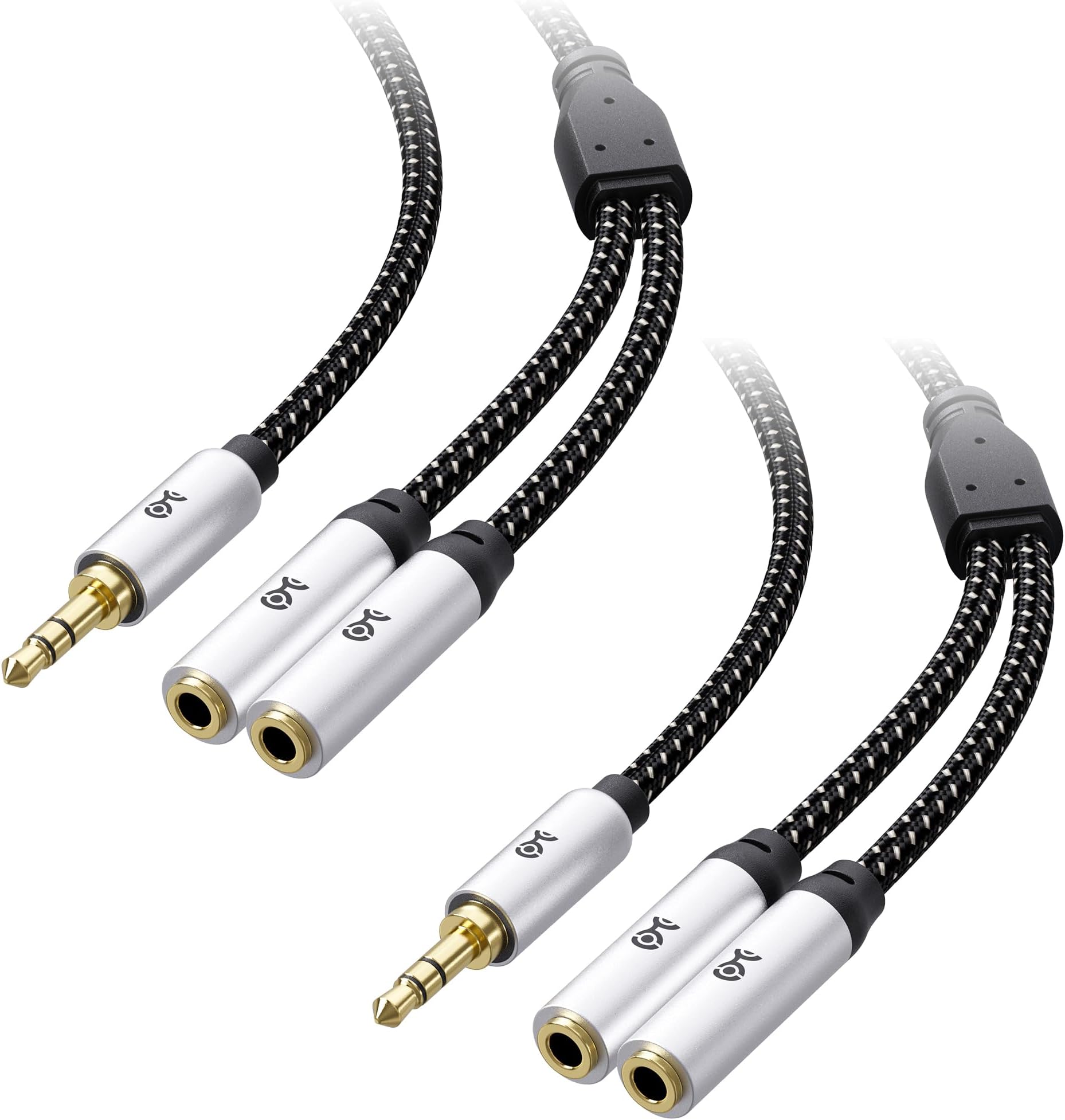 TRIXES Cavetto Splitter 3.5 mm per Jack Cuffie - Sdoppiatore Jack ...