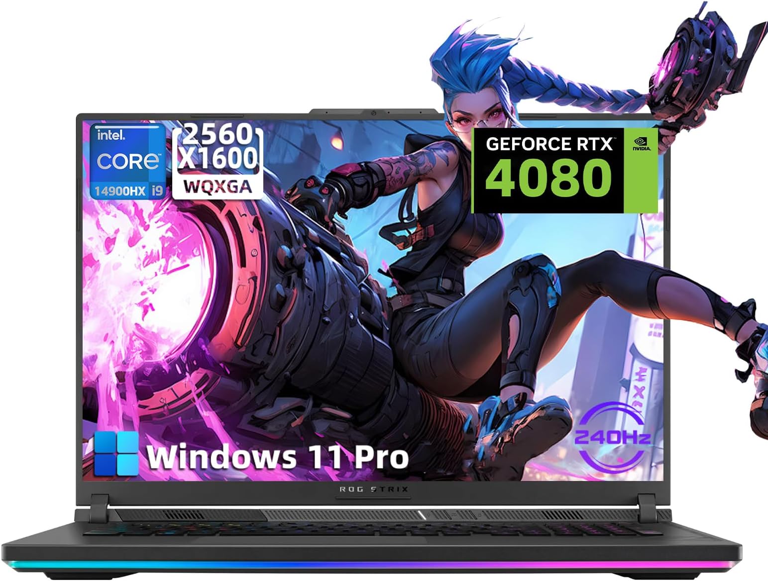 Amazon.com: ASUS ROG Strix G18 Gaming Laptop - 18" QHD 240Hz Display ...