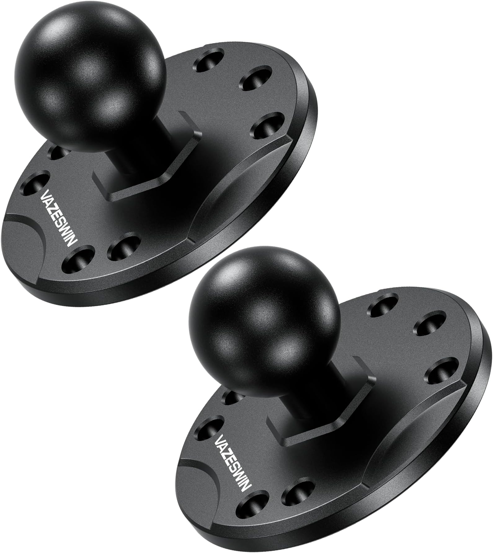 Amazon.com: BRCOVAN 2 PCS, 1'' Ball Mount Base with Aluminum Alloy AMPS ...