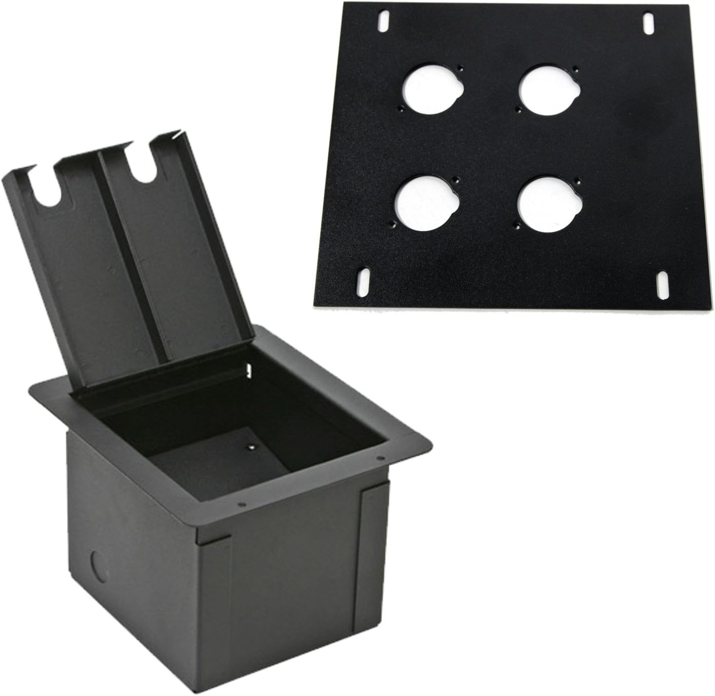 Amazon.com: Elite Core Recessed Audio Stage Floor Box with 4 D Holes ...