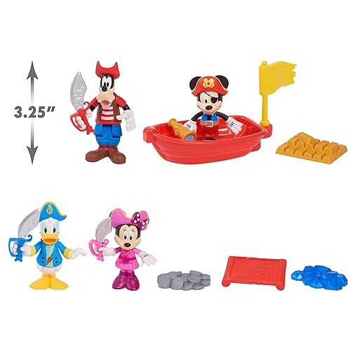 Snapklik.com : Disney Junior Mickey Mouse Pirate Adventure Figure Set
