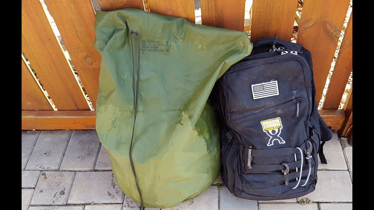Watch USGI Waterproof Bag | Willy Peter WP Bag Review on Amazon Live