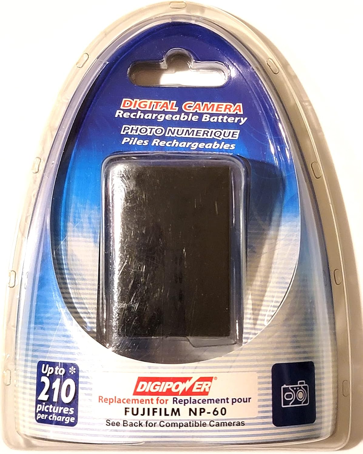 Amazon.com : Digipower BP-NP60 Replacement Li-Ion Battery for Fuji ...