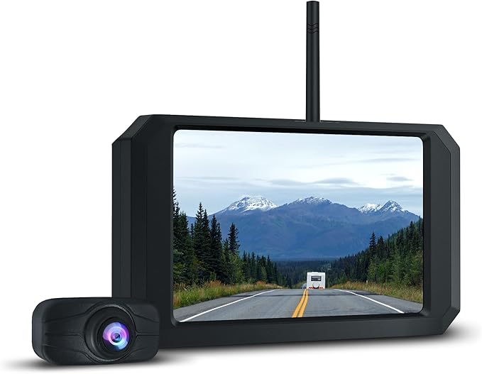 Amazon.com: EKYLIN Car Auto HD Rear View Multi-Functional Backup/Front ...