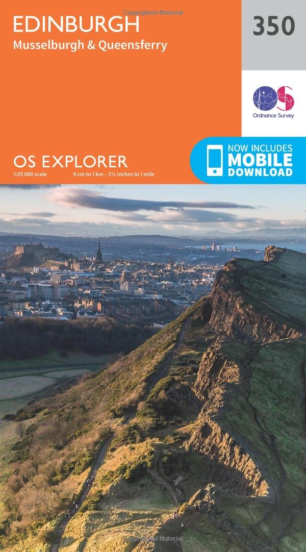Edinburgh Map | Musselburgh & Queensferry | Ordnance Survey | OS ...
