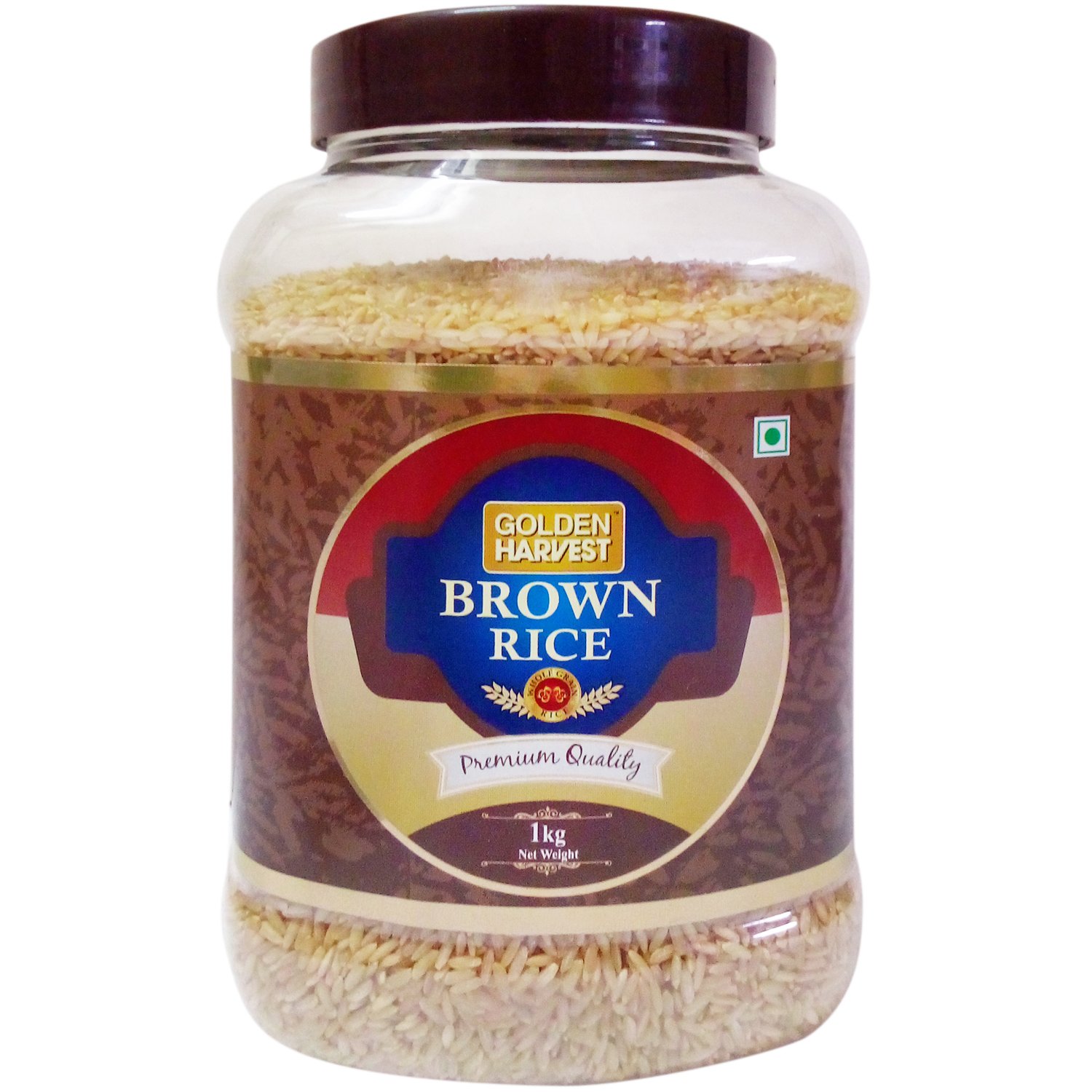 Golden Harvest Rice - Brown, 1kg Bottle : Amazon.in: Grocery & Gourmet ...
