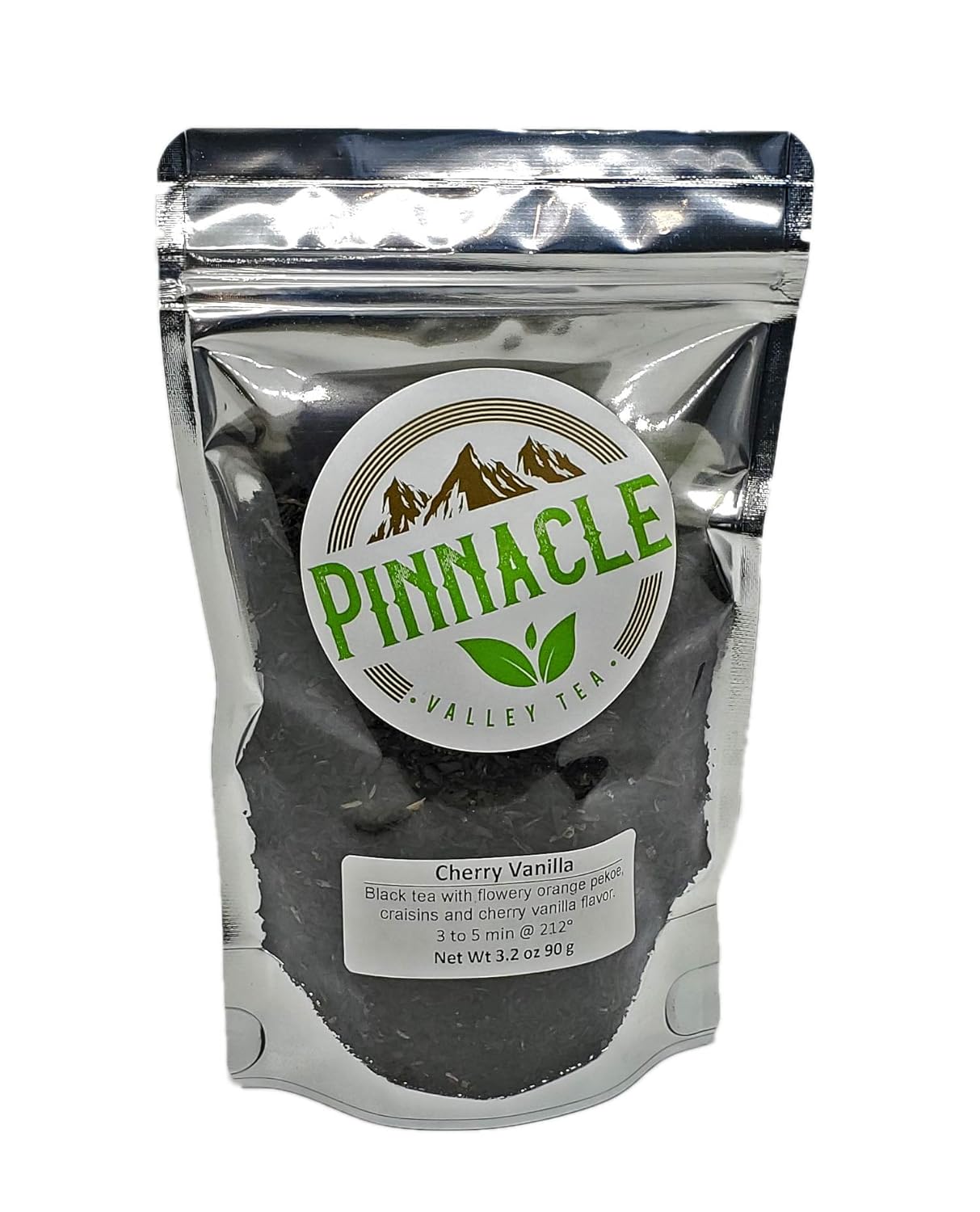 Amazon.com : Pinnacle Valley Tea | Cherry Vanilla | Loose Leaf Black ...